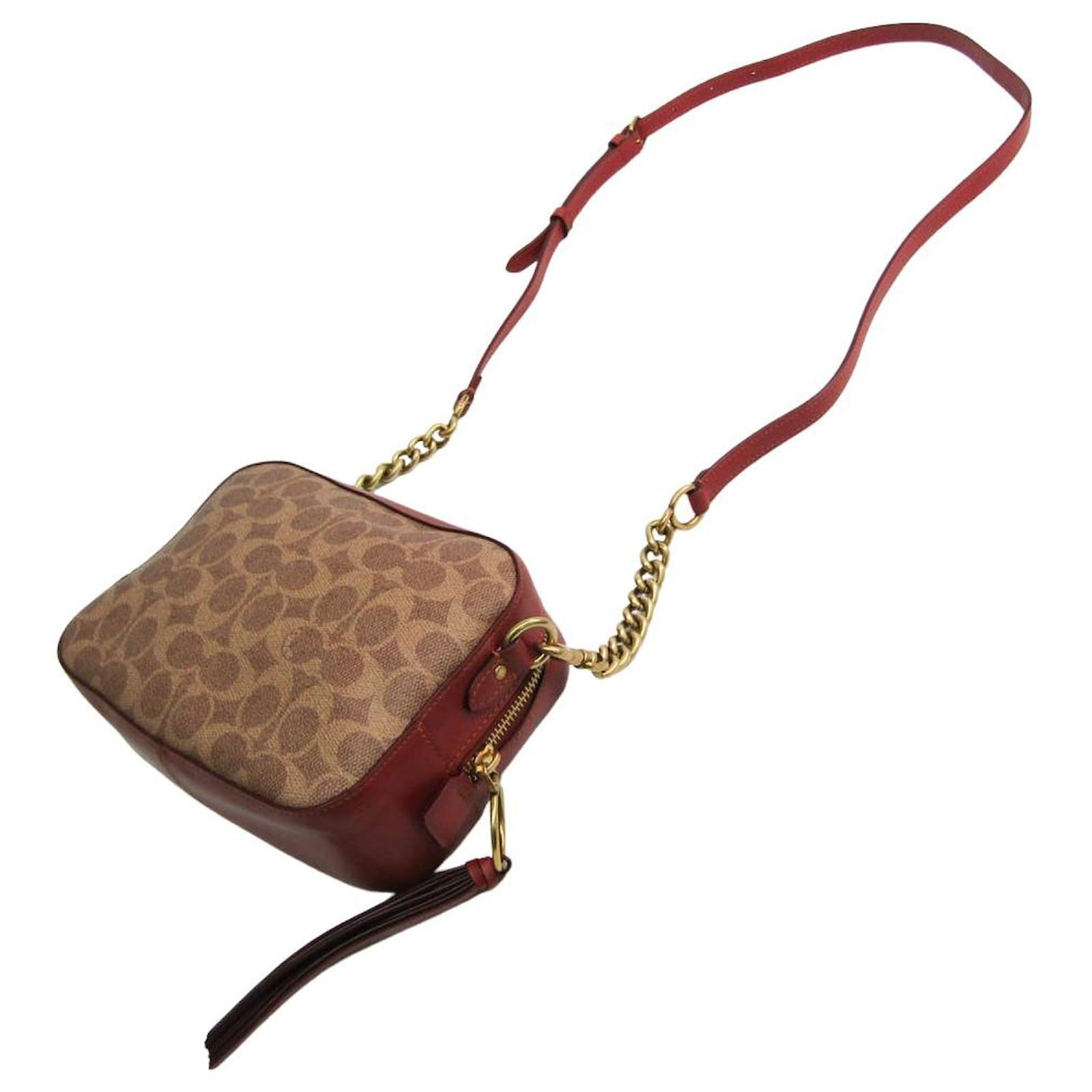 Coach Signature Beige Cloth ref.551817 - Joli Closet