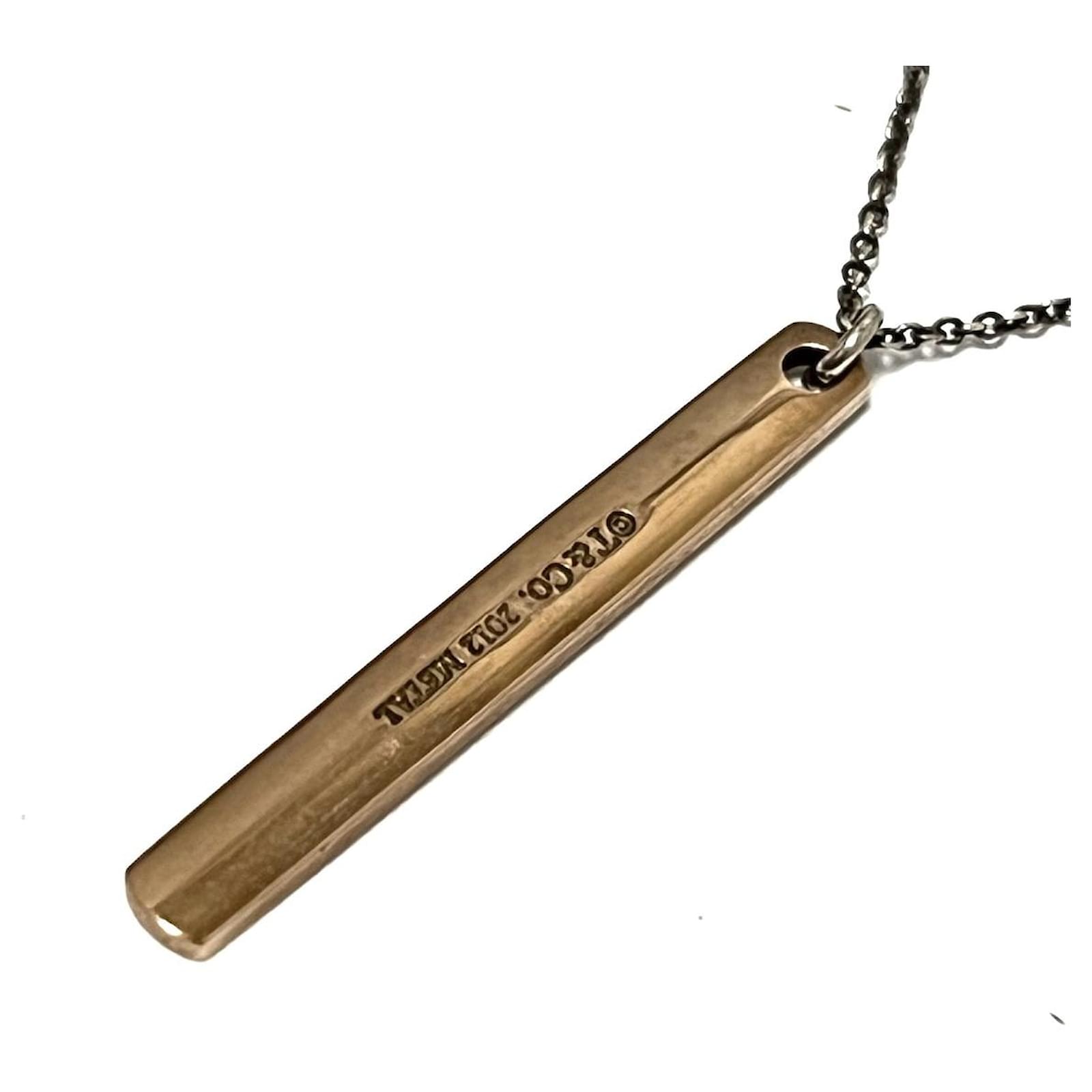 TIFFANY & CO. 1837 Bar Argent Argenté ref.554545 - Joli Closet