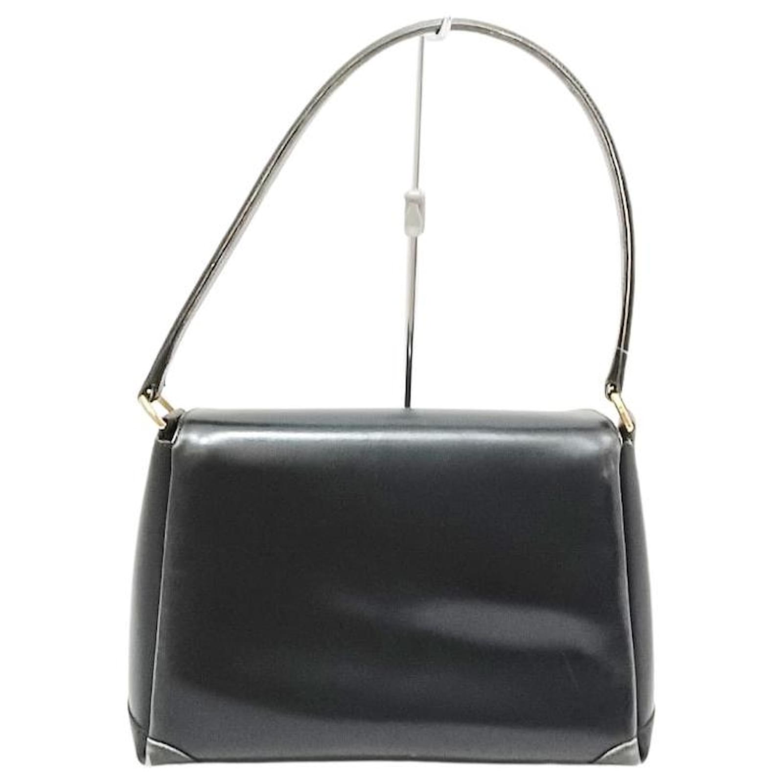 Gucci Bamboo Black Leather ref.557410 - Joli Closet