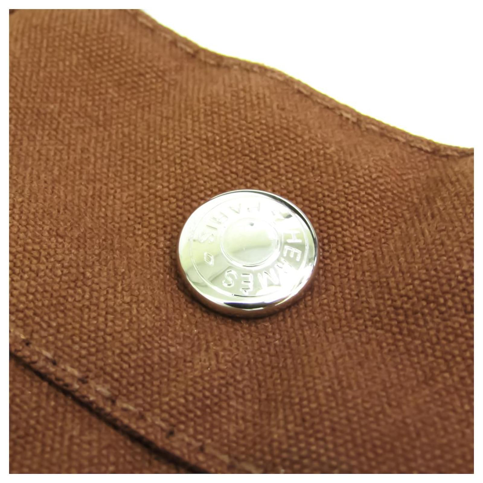 Hermès Fourre Tout Brown Cotton ref.559344 - Joli Closet