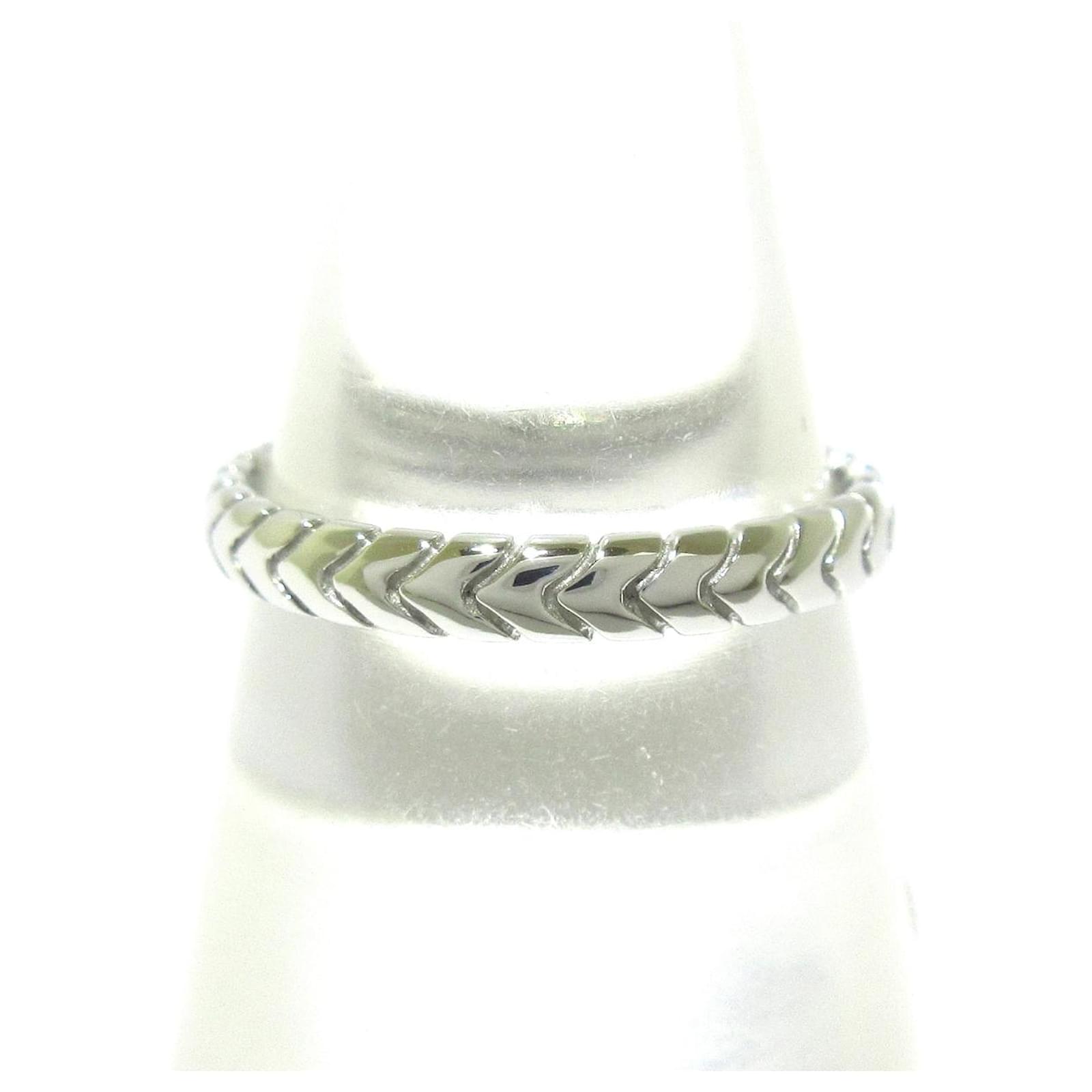 Bulgari BVLGARI Spiga Silvery Platinum ref.559372 - Joli Closet