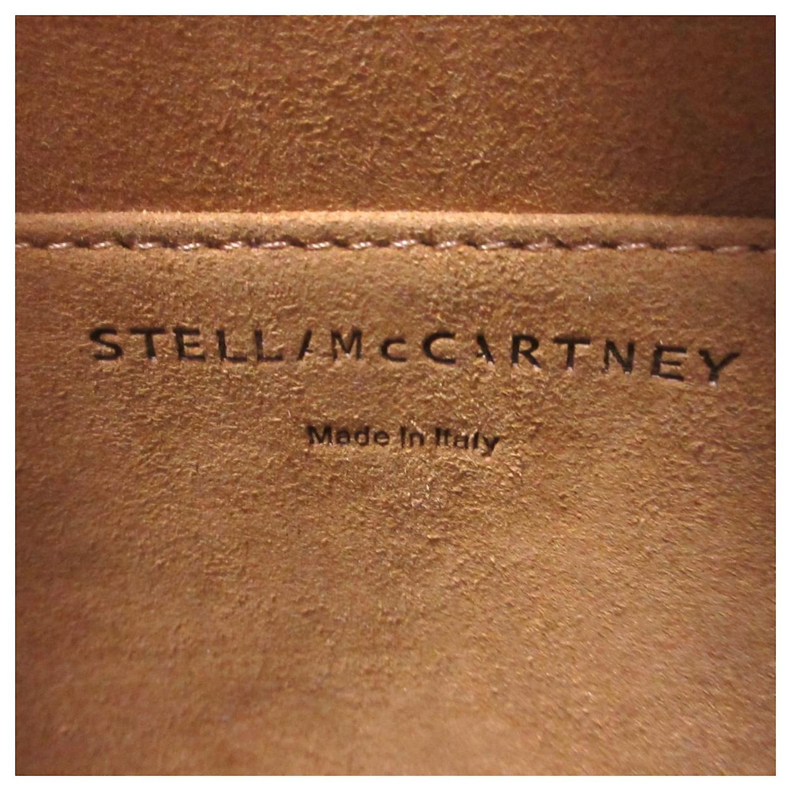 Stella Mc Cartney Stella McCartney Logo Stella Beige Synthetic ref ...