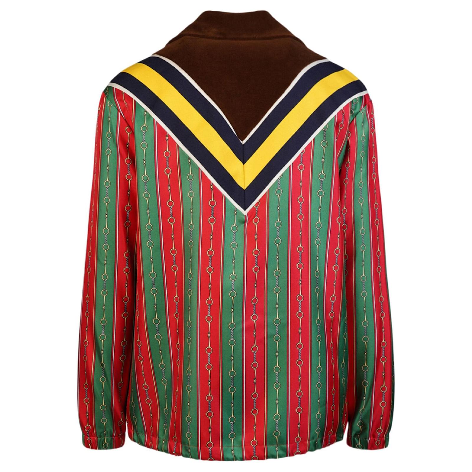 Gucci Chain Print Jacket Multiple colors ref.560630 - Joli Closet