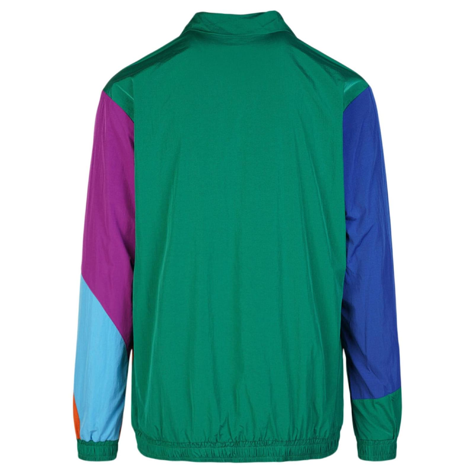 Chaqueta Deportiva Gucci Geométrica Multicolor Poliamida Nylon ref ...