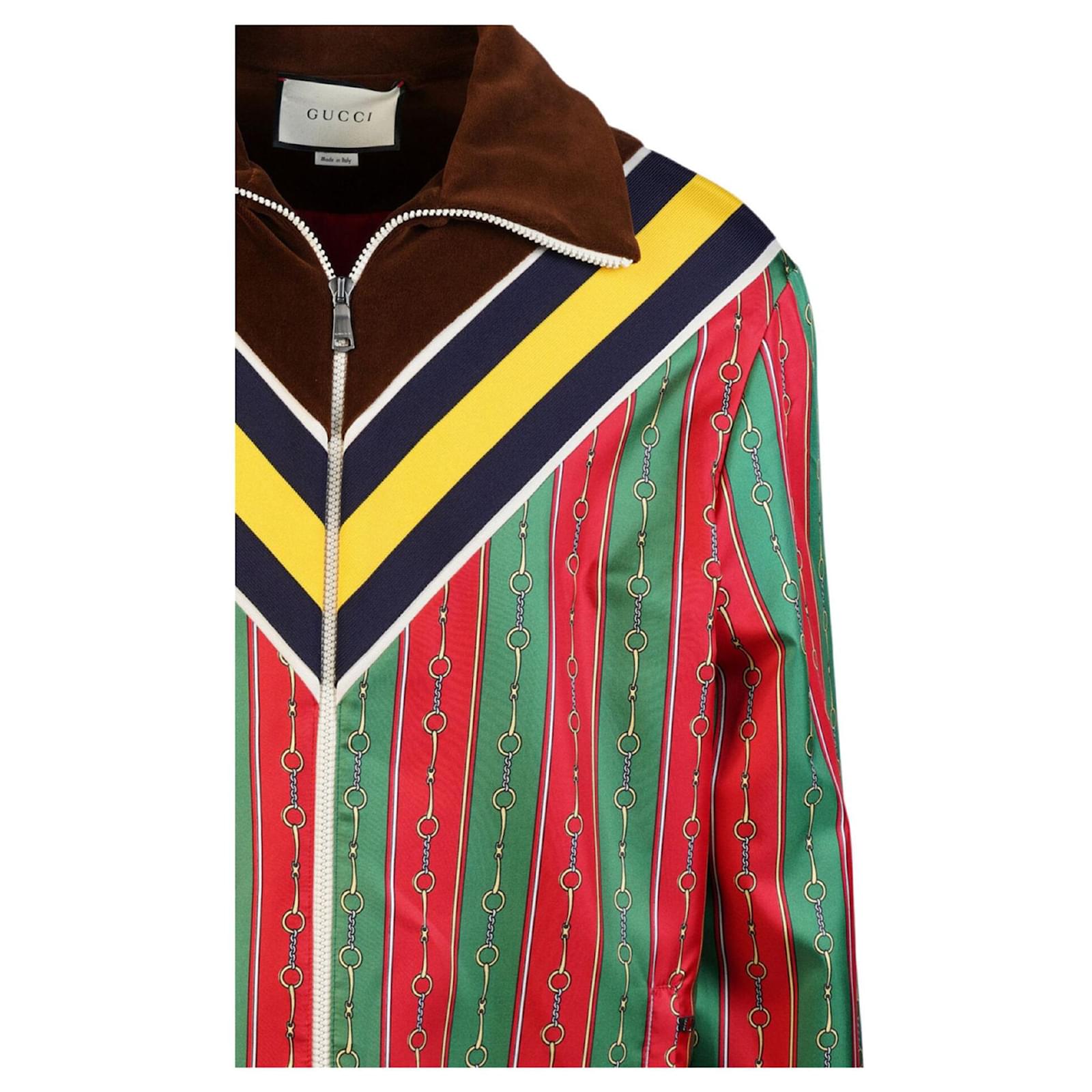 Gucci Chain Print Jacket Multiple colors ref.560710 - Joli Closet