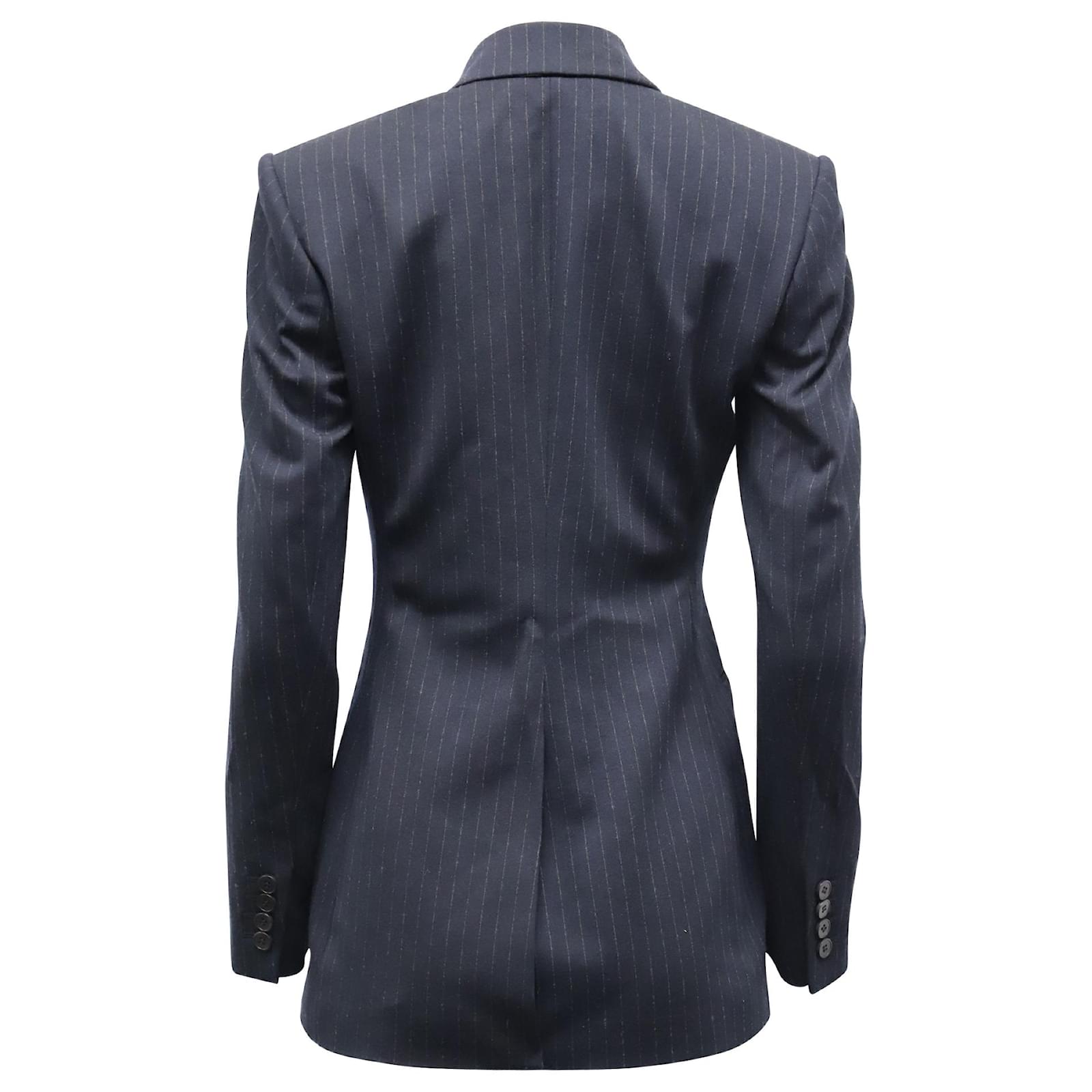 Theory Power Jacket in Navy Blue Viscose Cellulose fibre ref.565519 ...