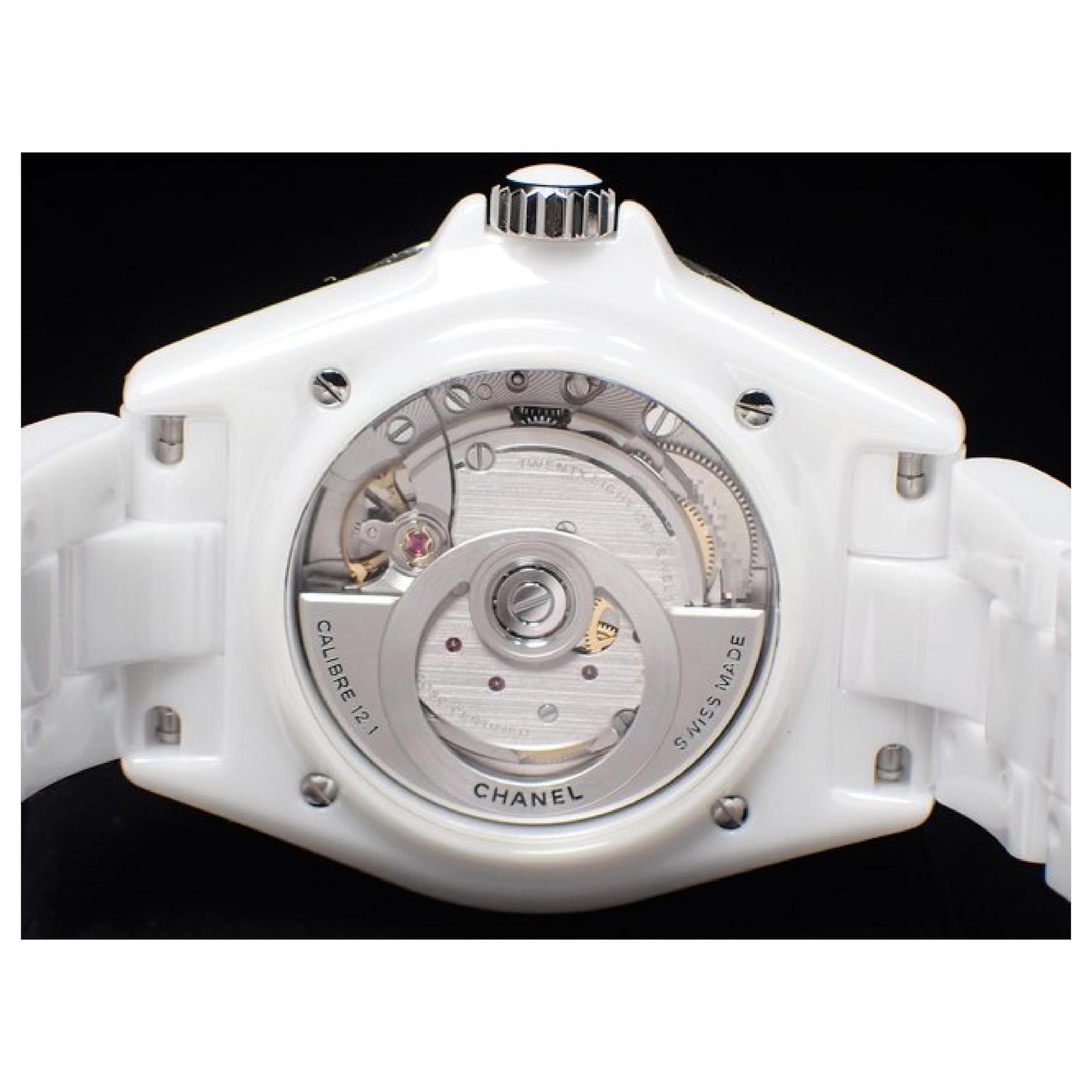 CHANEL H7189 J12 white Calibre 12.1 Diamond bezel 38 MM Genuine unused ...