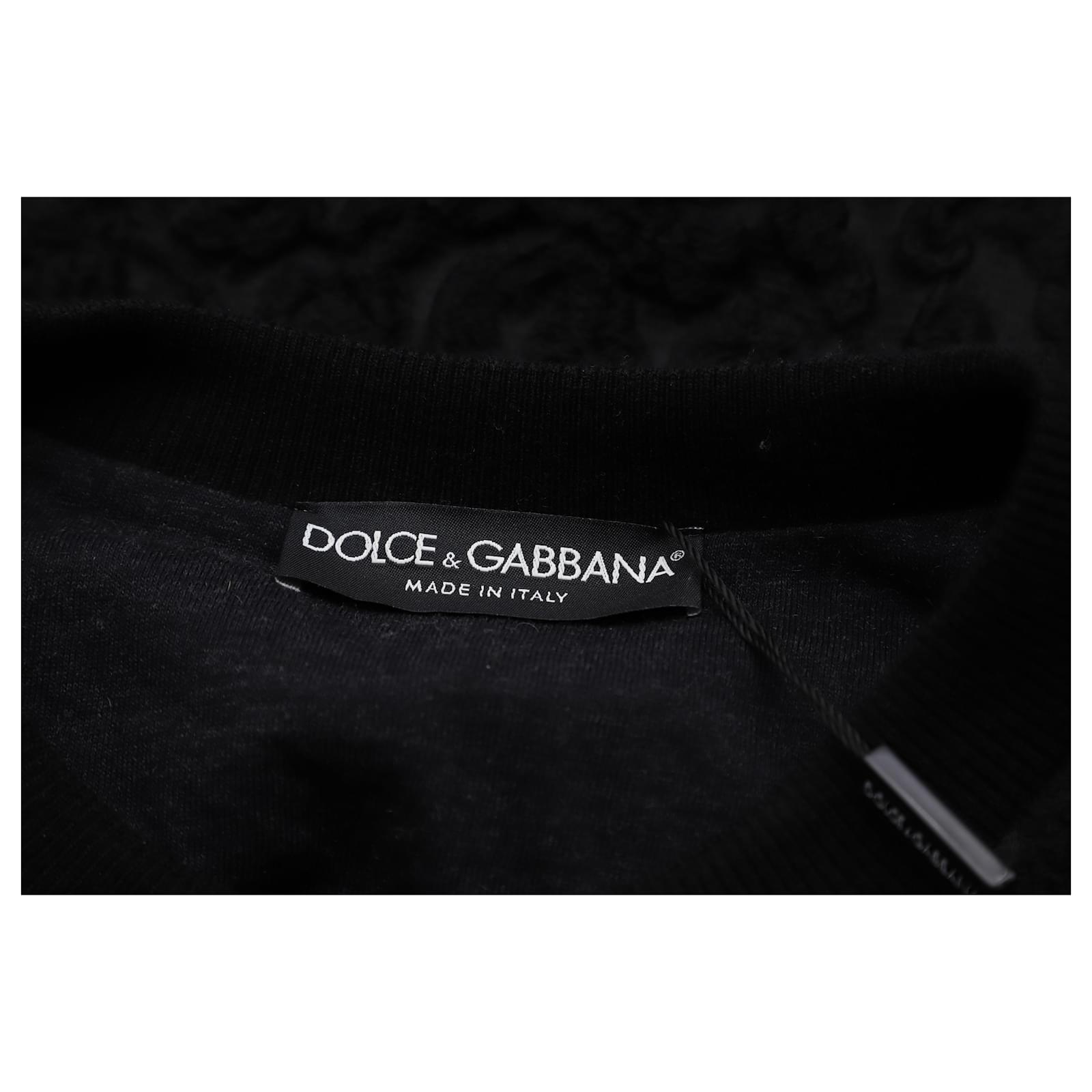 Dolce & Gabbana Pull Brocart avec Abeille et Couronne Brodées en Laine ...