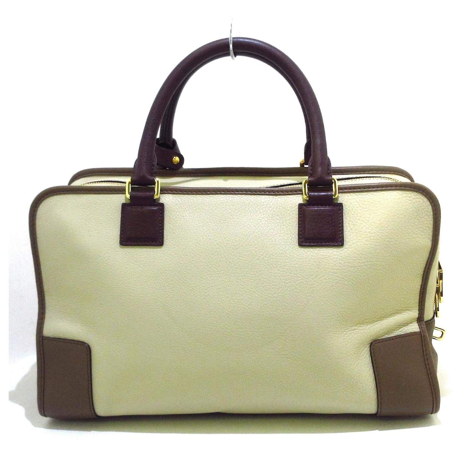 Loewe Handtasche Beige Leder ref.569793 - Joli Closet