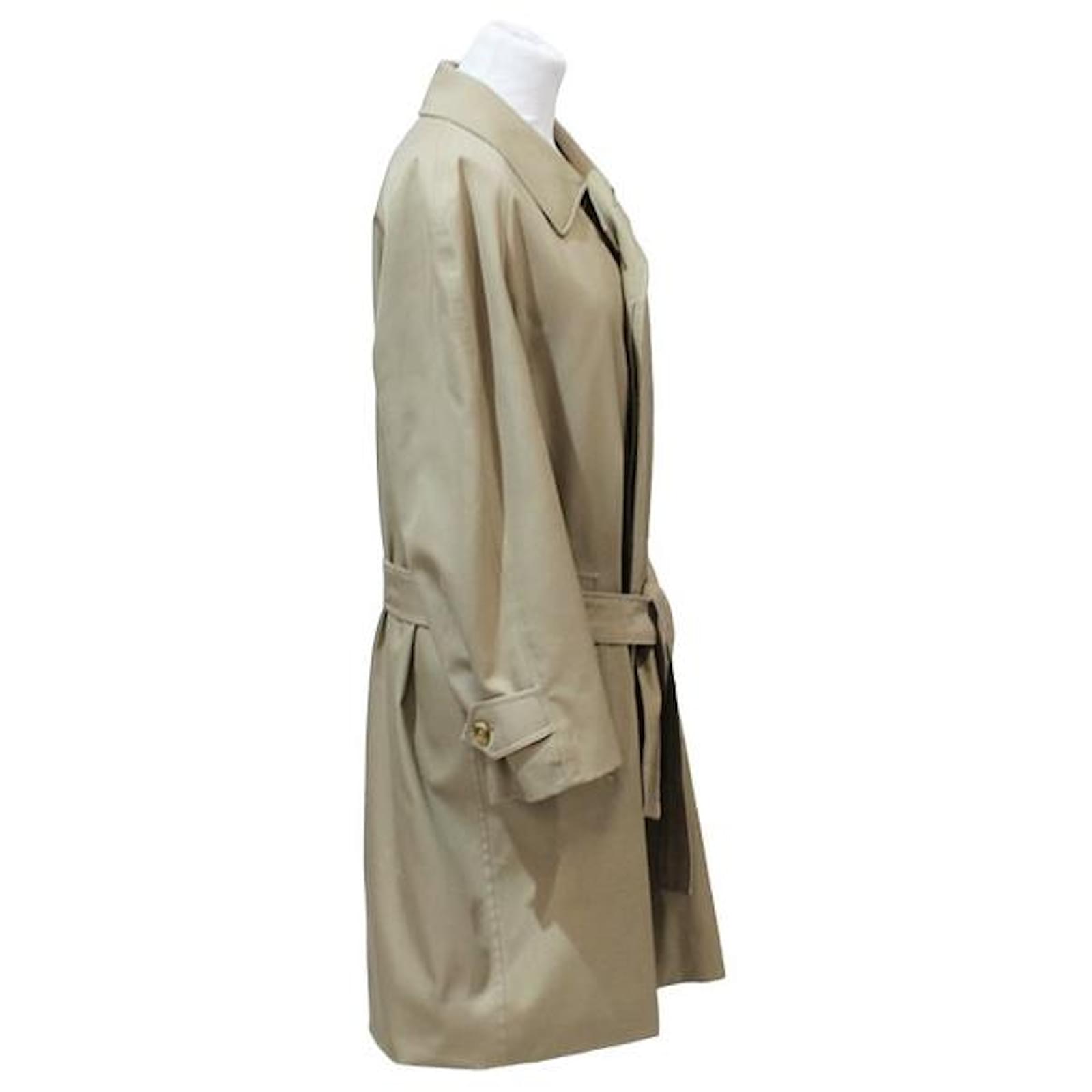 Burberry Trench coats Beige Cotton ref.572460 - Joli Closet