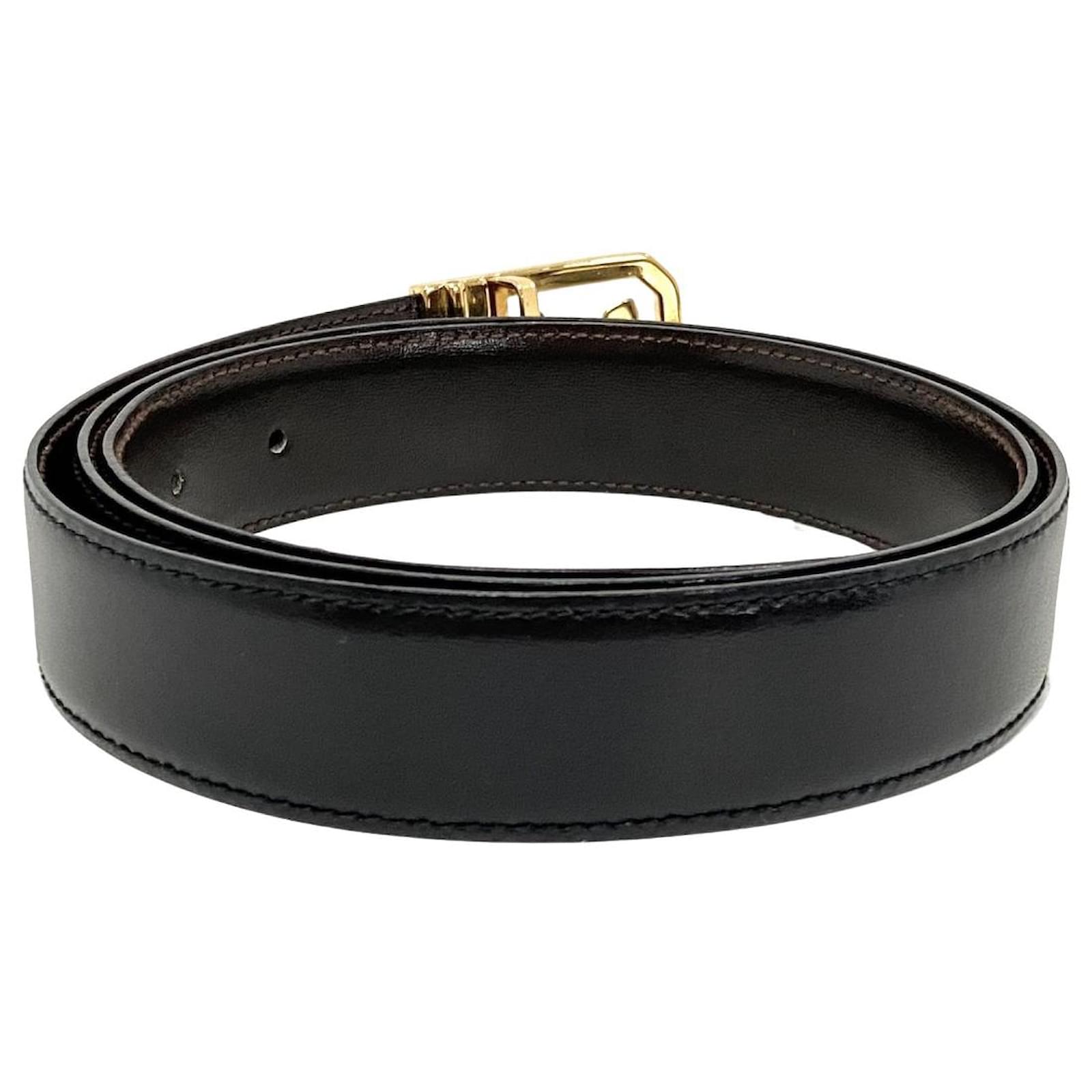 Céline Celine Belt Black Leather ref.573359 - Joli Closet