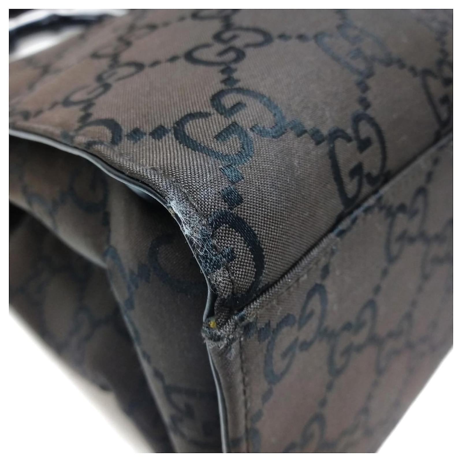 Motif Gucci GG Coton Noir ref.574013 - Joli Closet