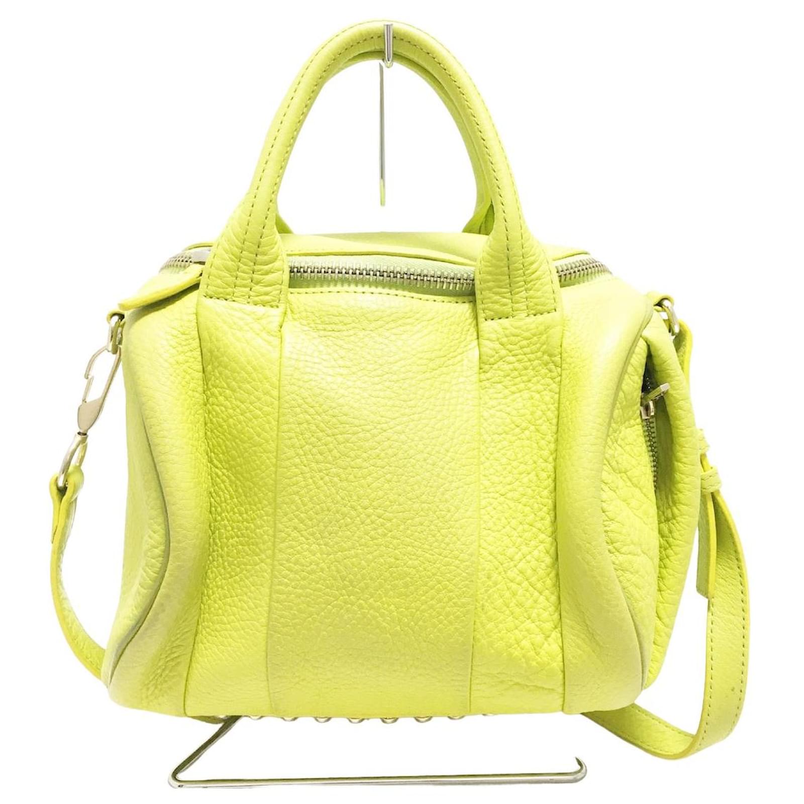 Alexander Wang Rockie Yellow Leather ref.574023 - Joli Closet