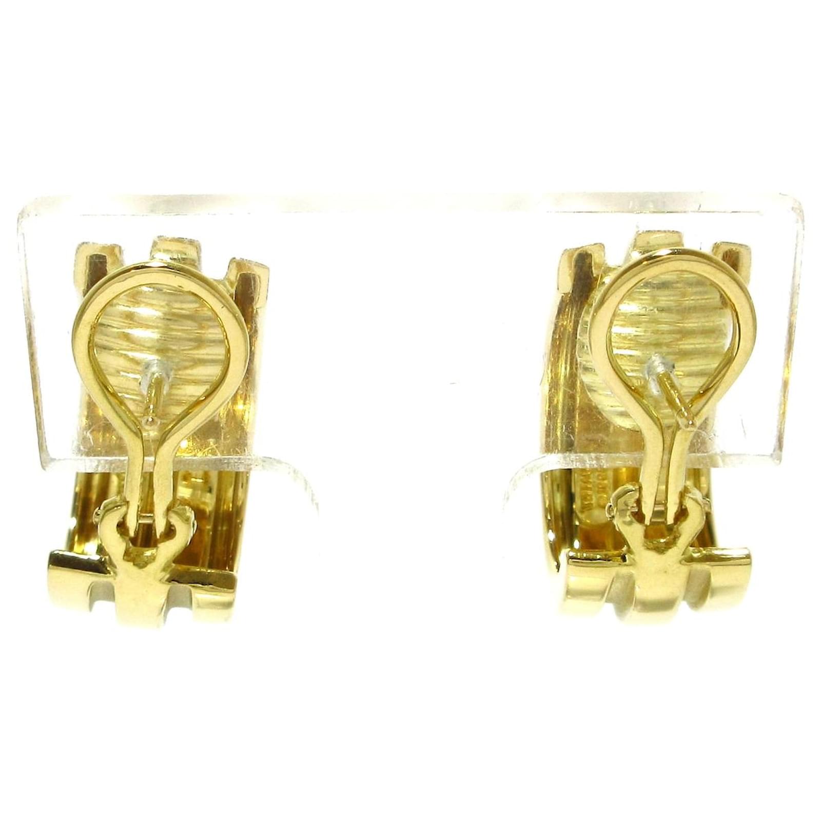 TIFFANY & CO. Rainuré Or jaune Doré ref.575129 - Joli Closet