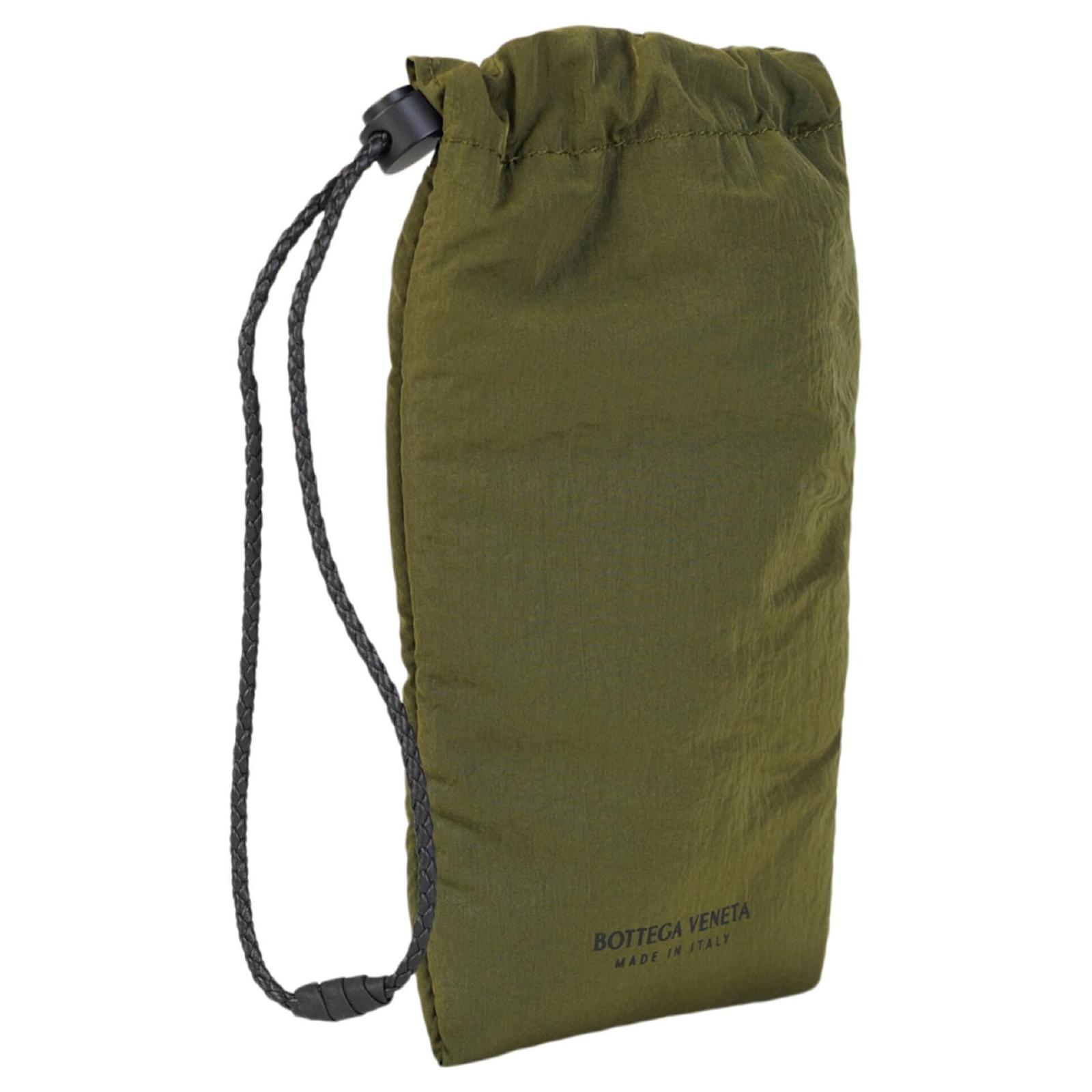 Bottega Veneta Drawstring Pouch Brown Leather ref.577802 - Joli Closet