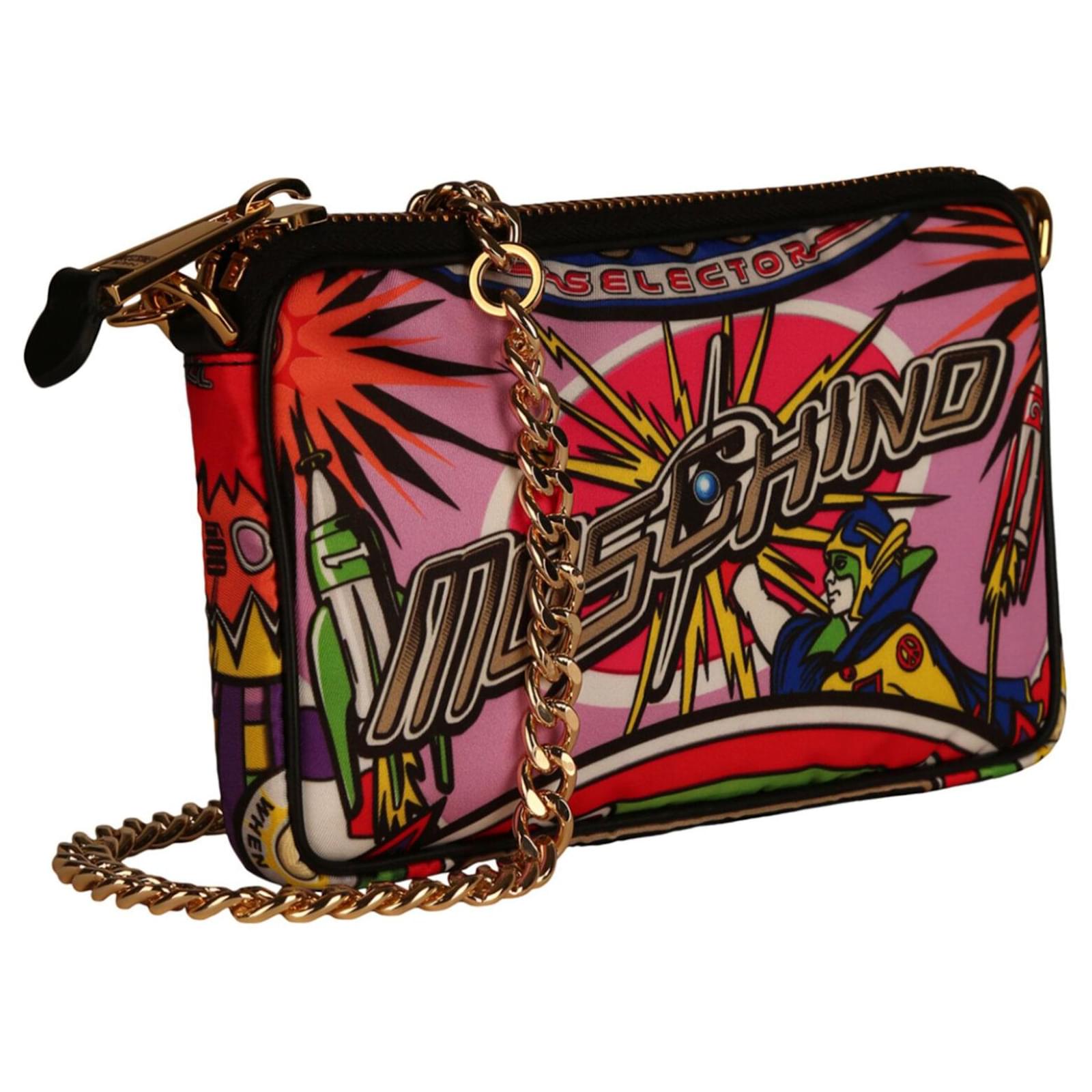 Moschino Comic Logo Leather Crossbody Multiple colors ref.577845 - Joli ...