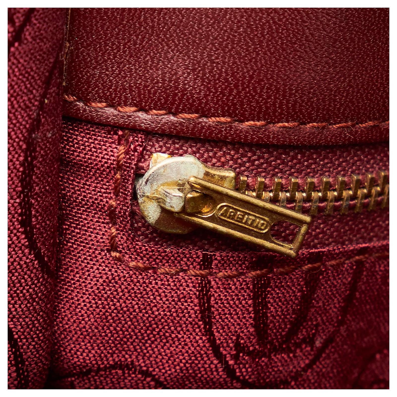 Cartier Red Must De Cartier Leather Crossbody Bag Dark red Pony-style ...