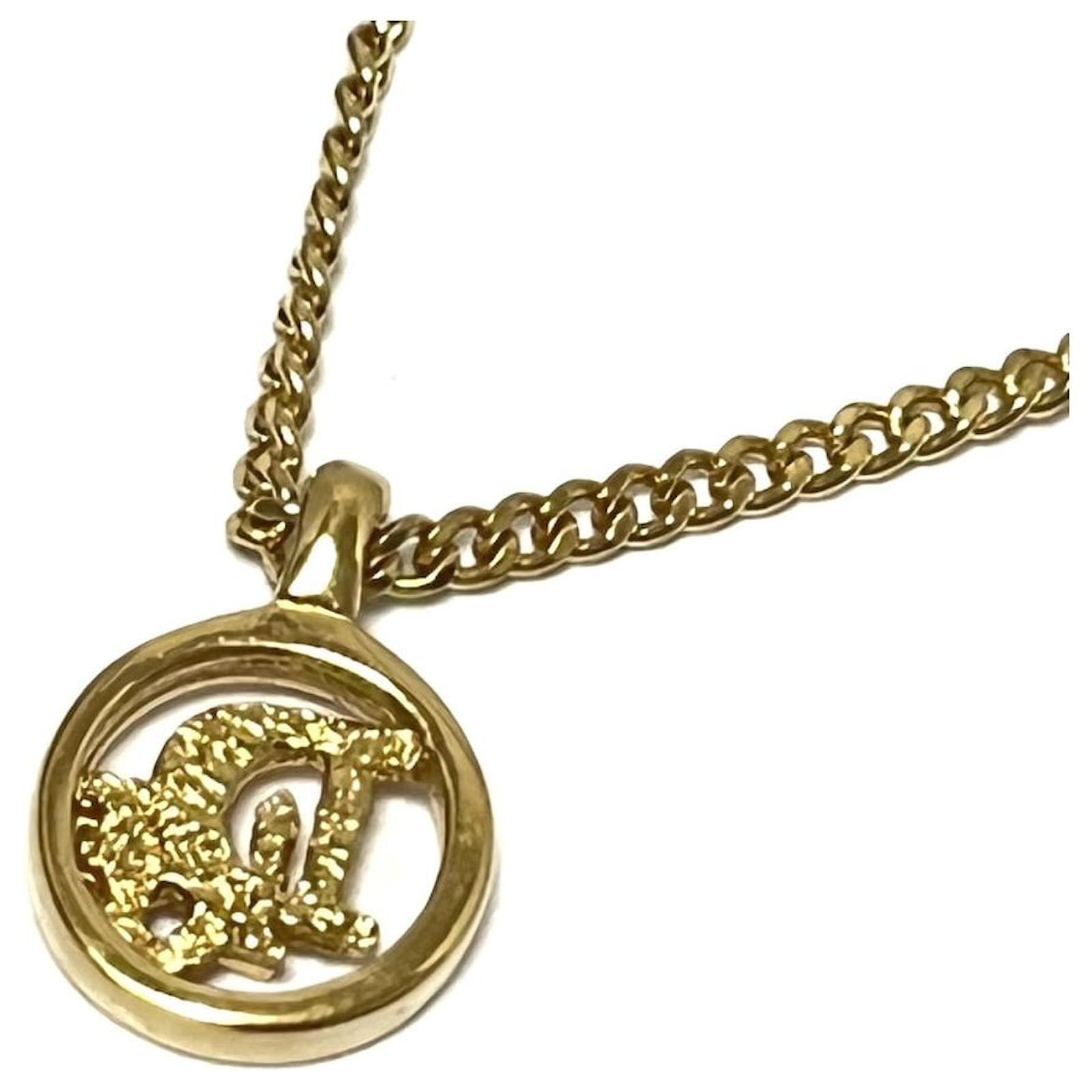 collier Dior Métal Doré ref.583135 - Joli Closet