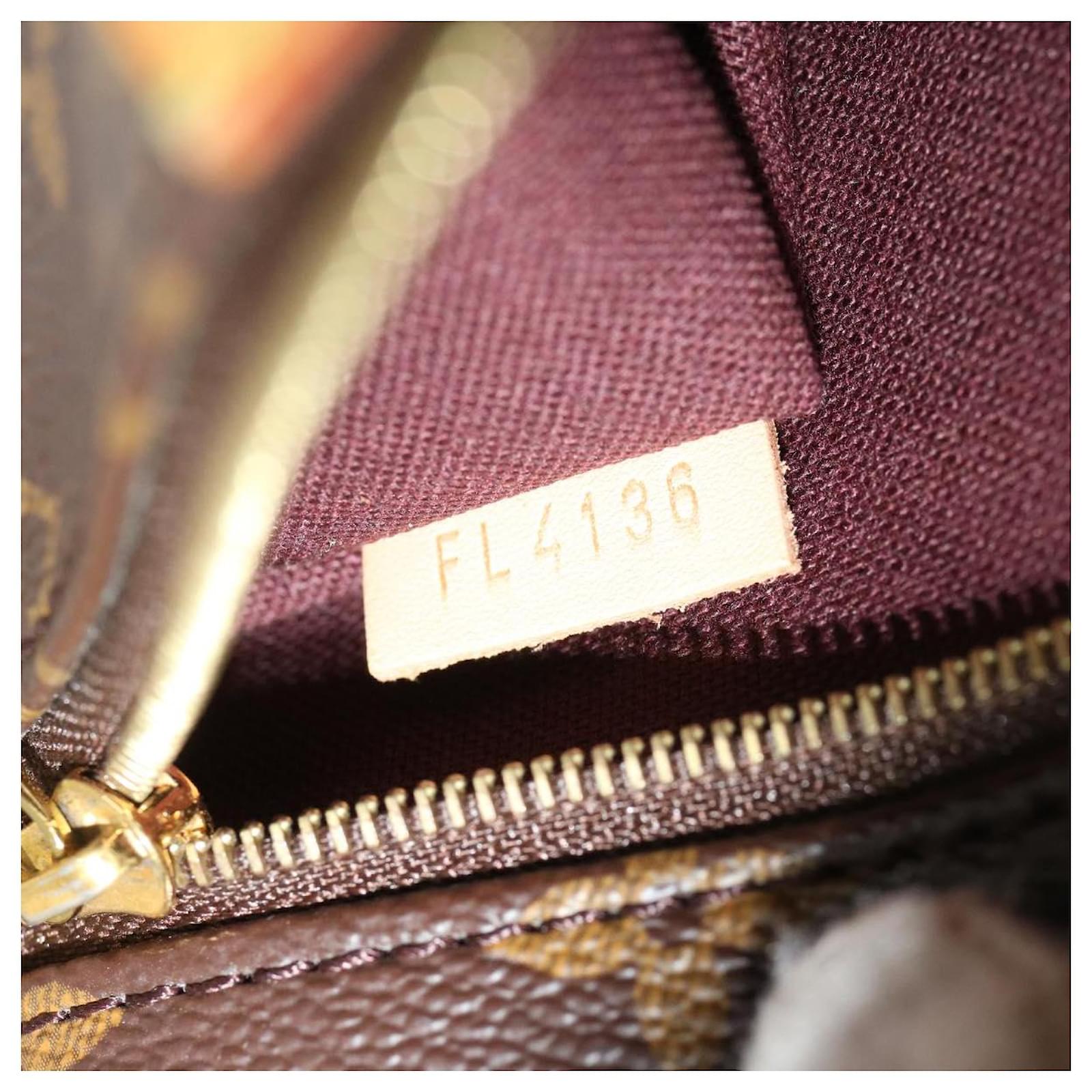 Louis Vuitton Jena Brown Cloth ref.584386 - Joli Closet