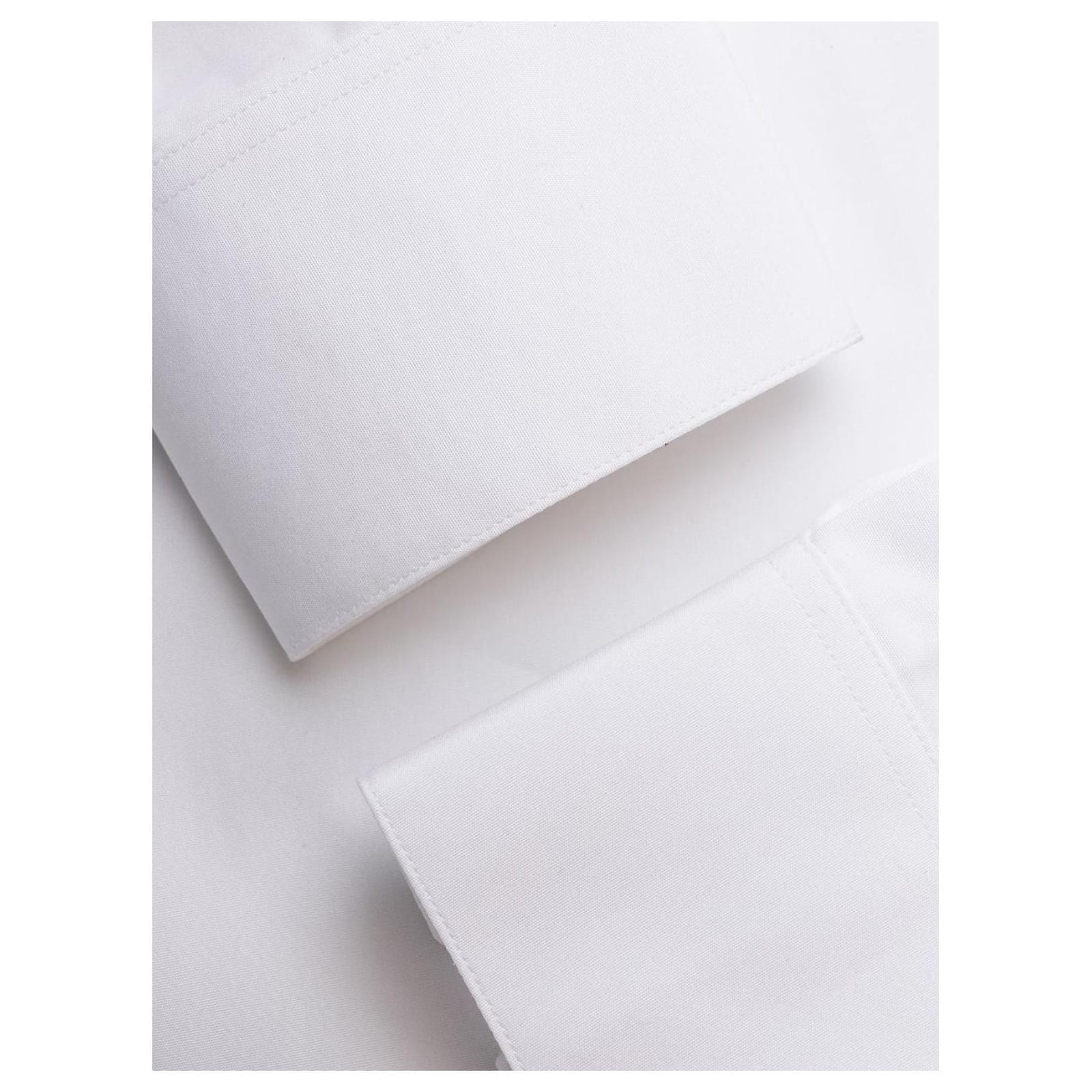 Saint Laurent Chemise classique White Cotton ref.587718 - Joli Closet