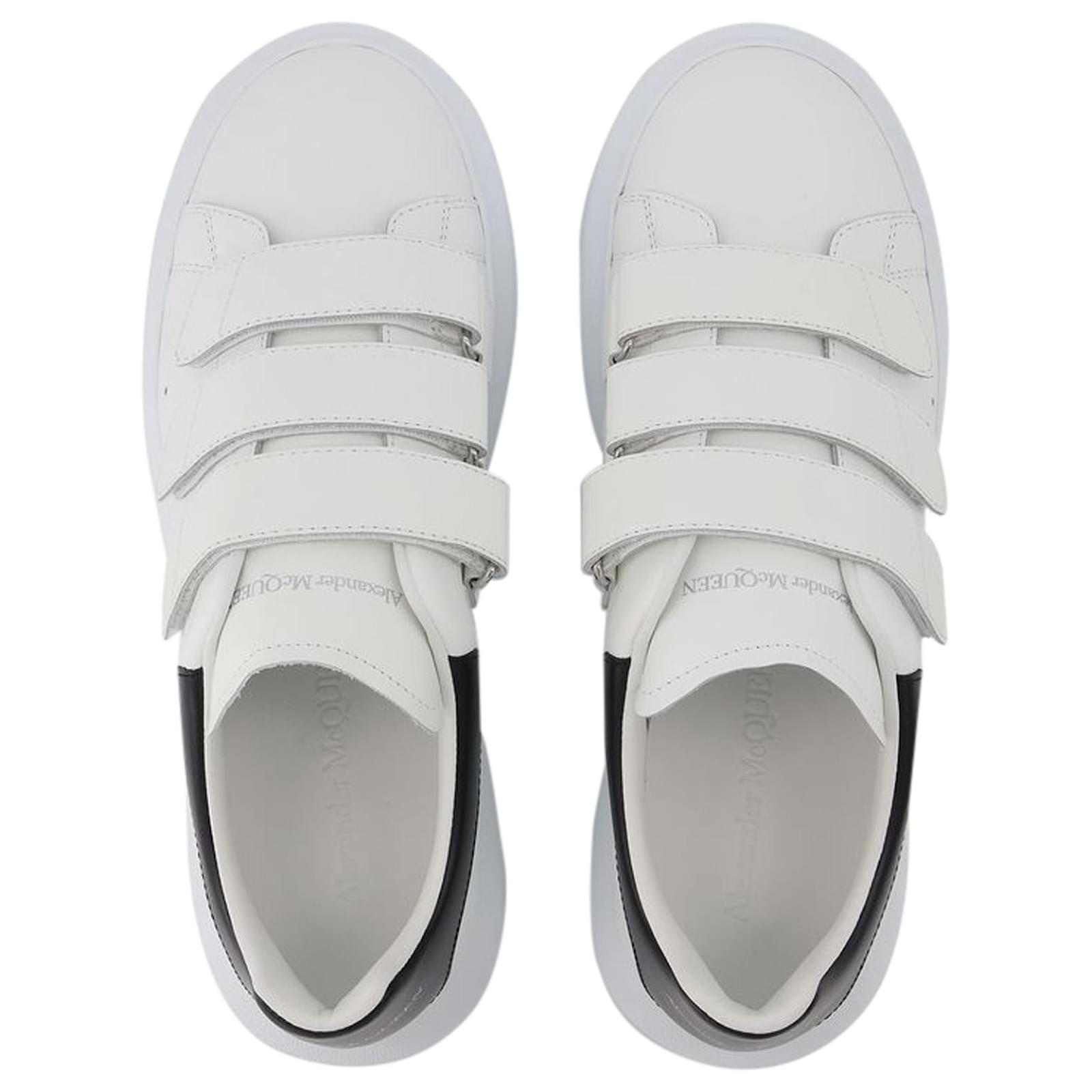 Alexander Mcqueen Oversized Sneaker Scratch in White Leather ref.589299 ...