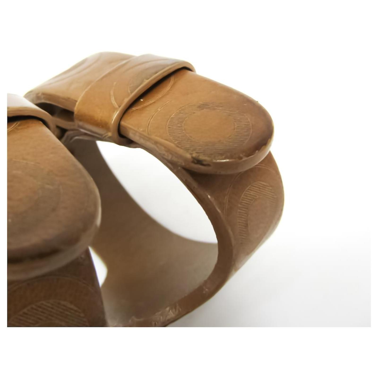 Chanel Brown Leather ref.590922 - Joli Closet