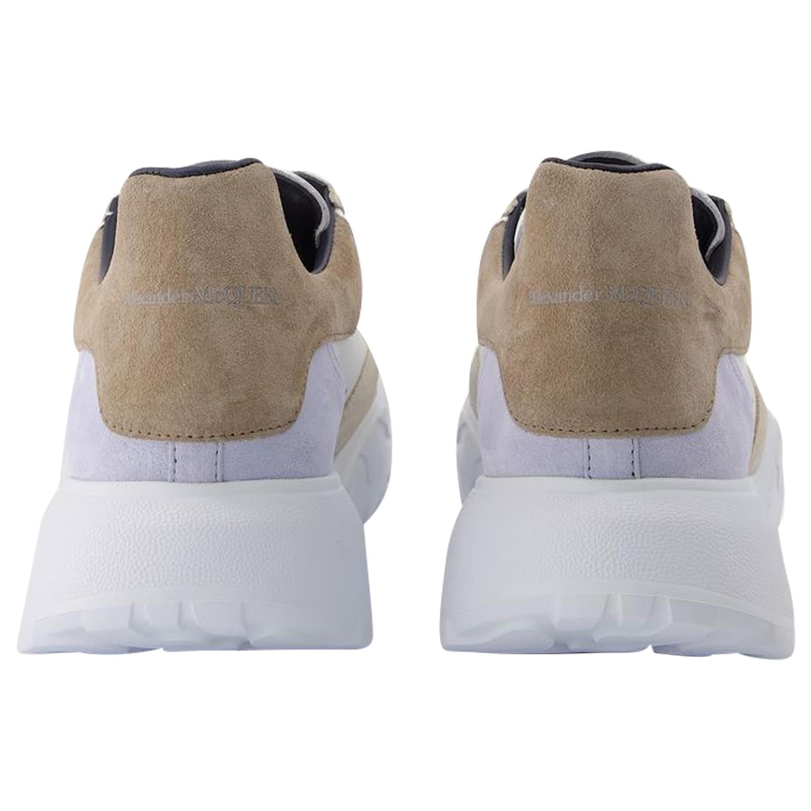 Alexander Mcqueen Sneaker in Beige Leather ref.591011 - Joli Closet