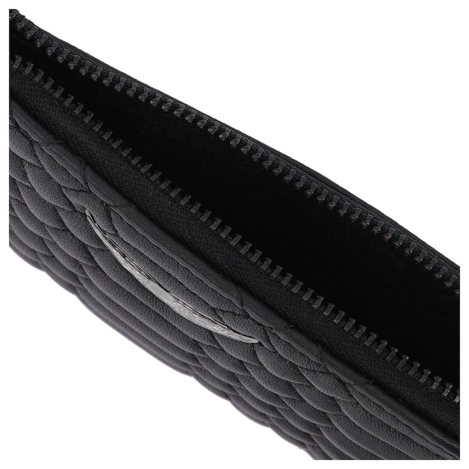 Zadig & Voltaire Zv Card Mat Scale in black leather ref.591013 - Joli ...