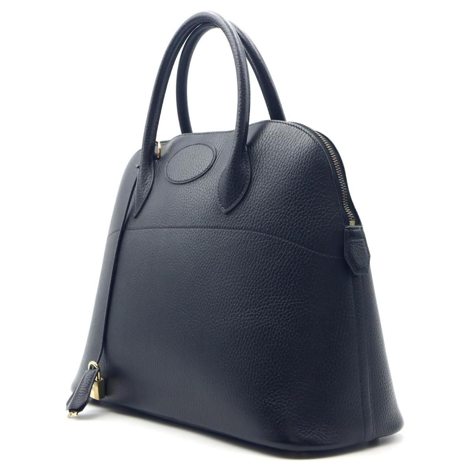 Hermès Ardennes Bolide 37 Black Leather ref.593118 - Joli Closet