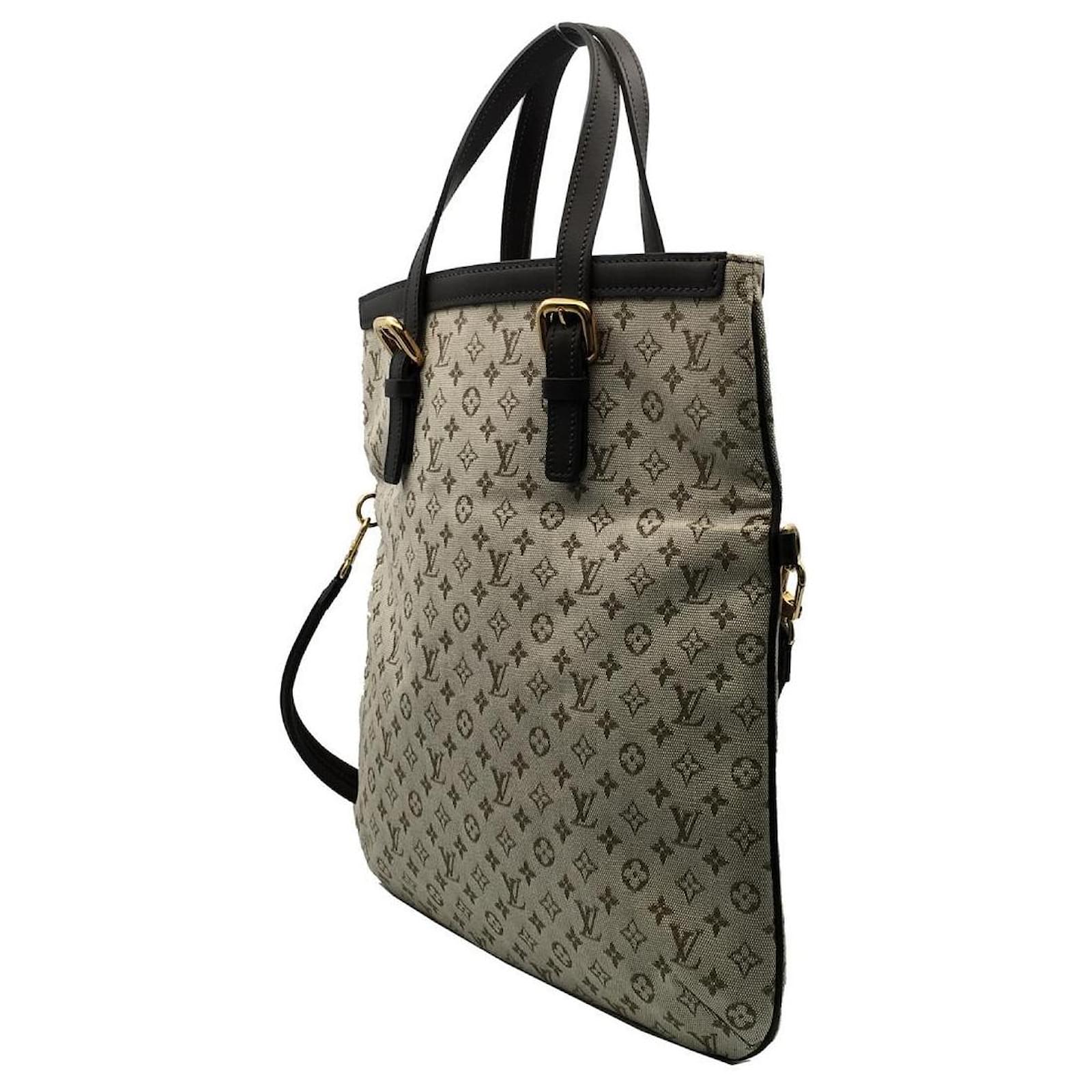 Louis Vuitton Monogram Mini Lin Francoise Tote Bag Beige Cloth ref ...