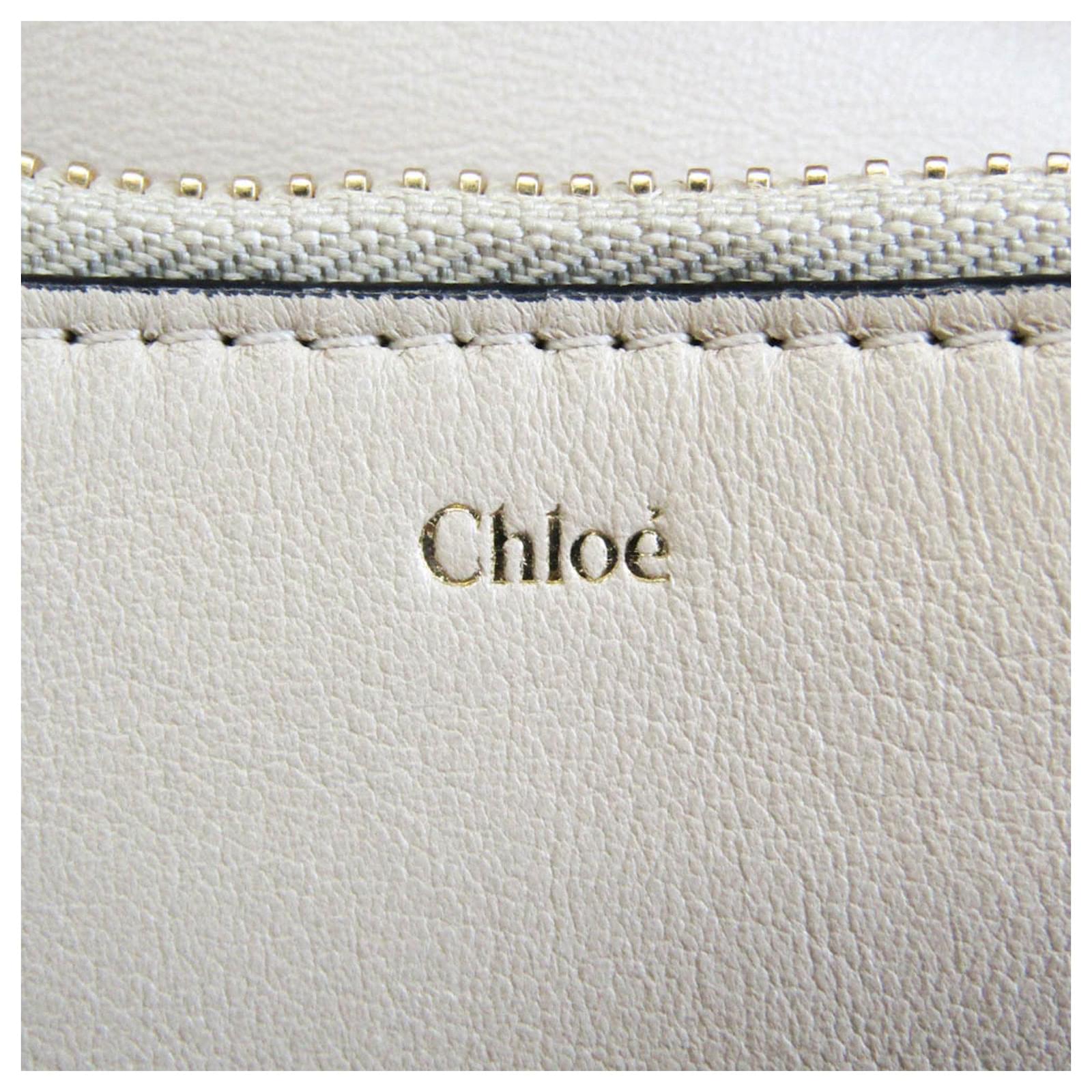 Chloé Rachel ribbon Cuir Beige ref.594343 - Joli Closet
