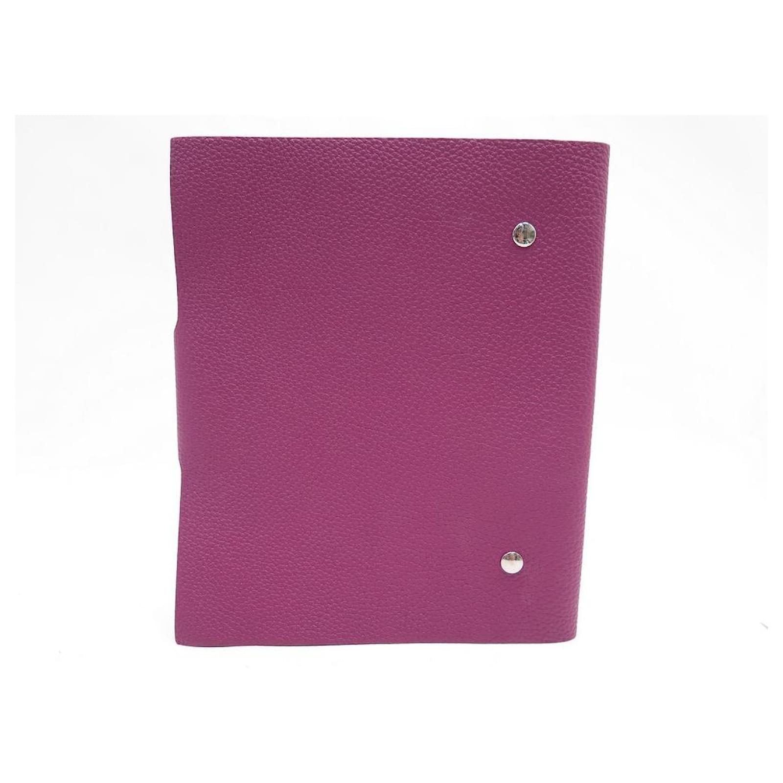 Hermès NEW HERMES ULYSSE MM LEATHER BOOK COVER TOGO TOSCA BOOK COVER ...