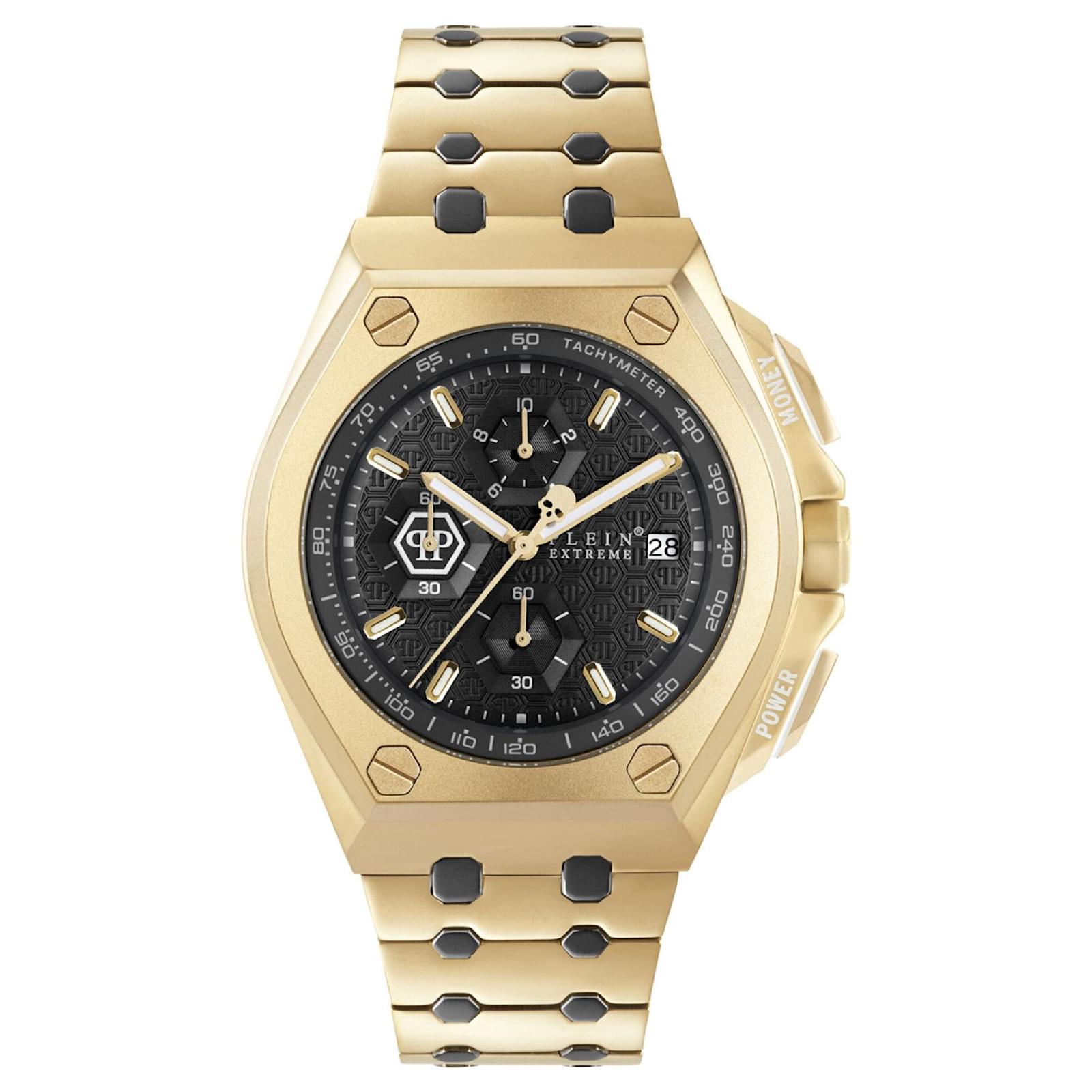 Montre-bracelet Philipp Plein Plein Extreme Métallisé ref.597183 - Joli ...