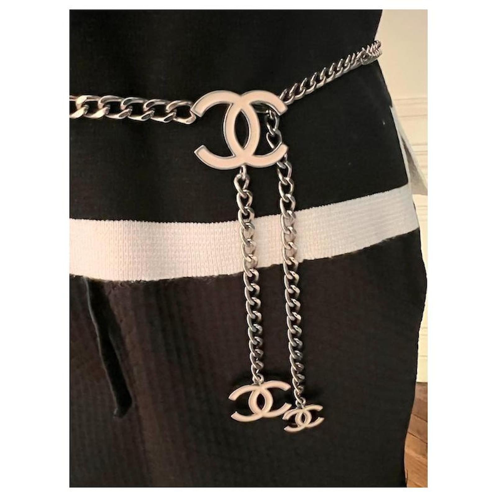 Chanel Belt Cream Metal ref.597900 - Joli Closet