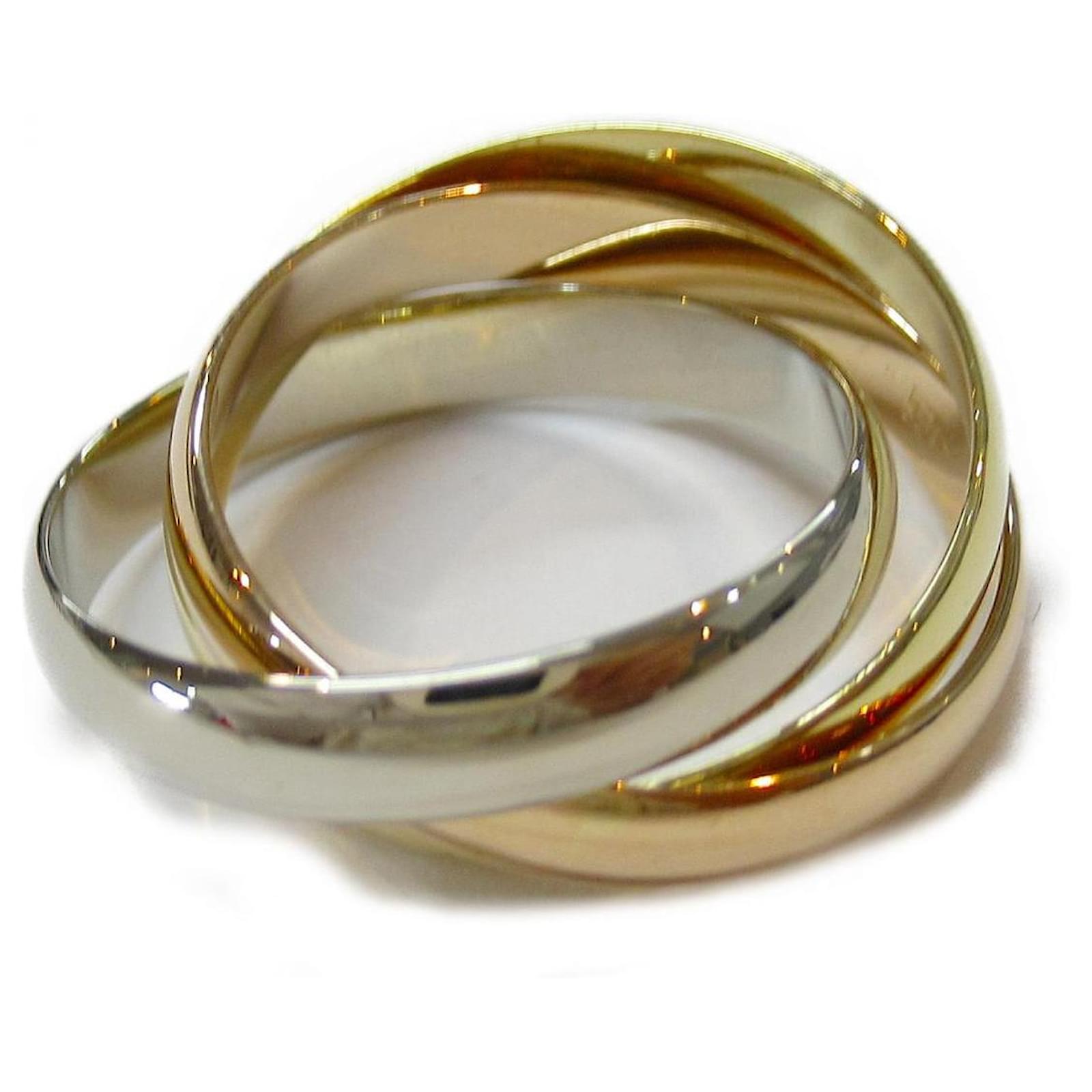 Love Cartier Trinity Golden Metal ref.603572 - Joli Closet
