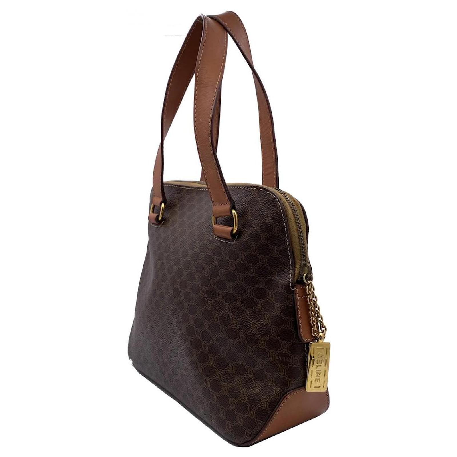 Céline Celine Macadam Brown Cloth ref.604202 - Joli Closet