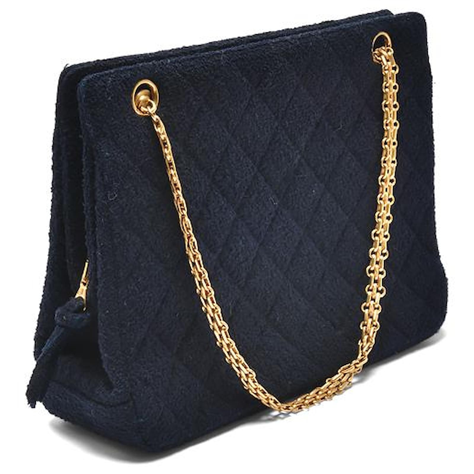 Chanel Navy blue Cotton ref.604210 - Joli Closet