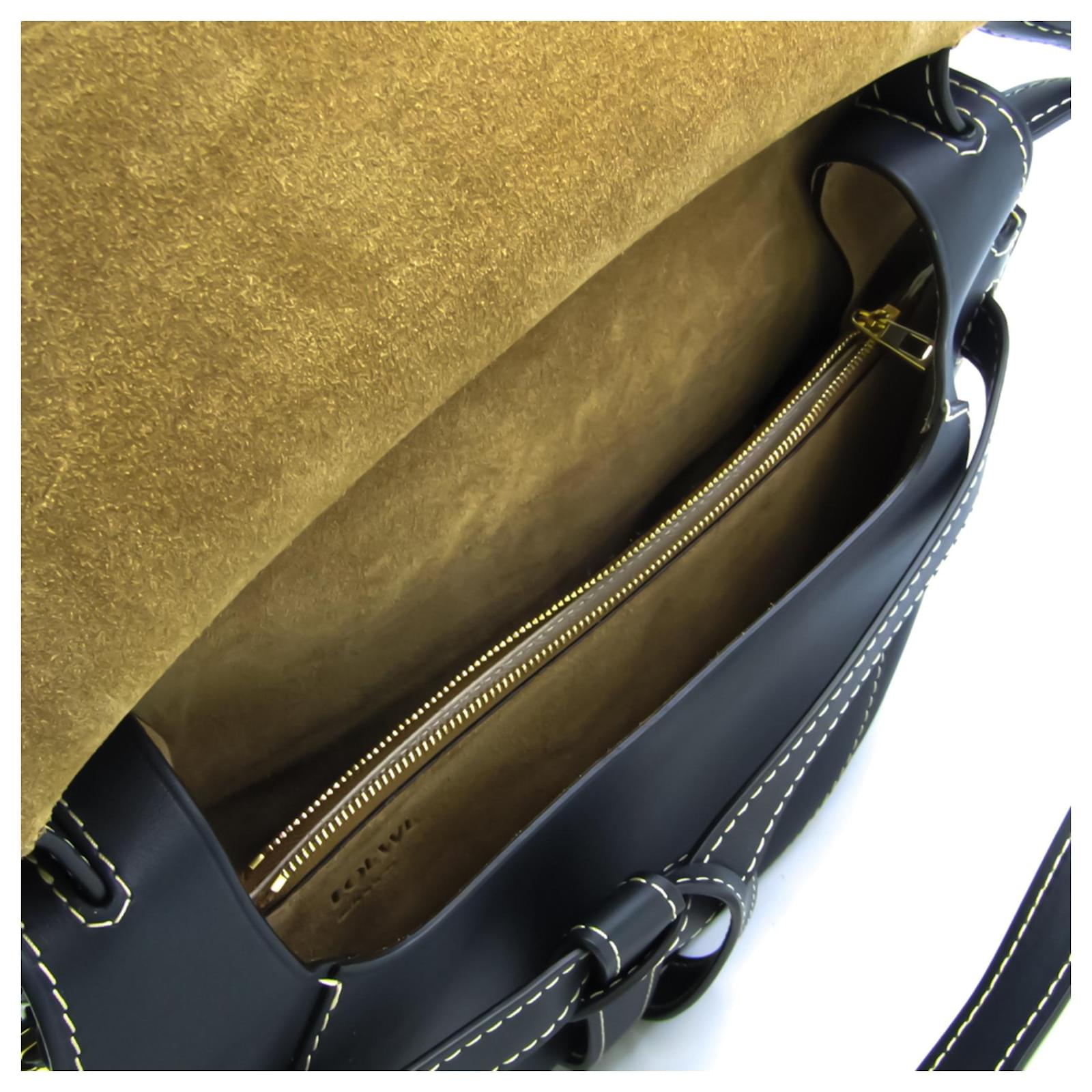 Loewe Gate Black Leather ref.604593 - Joli Closet