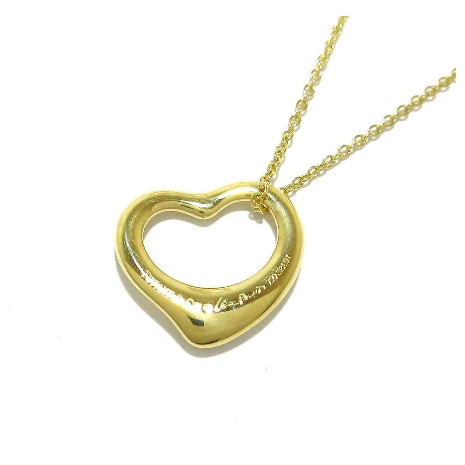 TIFFANY & CO. Coeur ouvert Or jaune Doré ref.605720 - Joli Closet