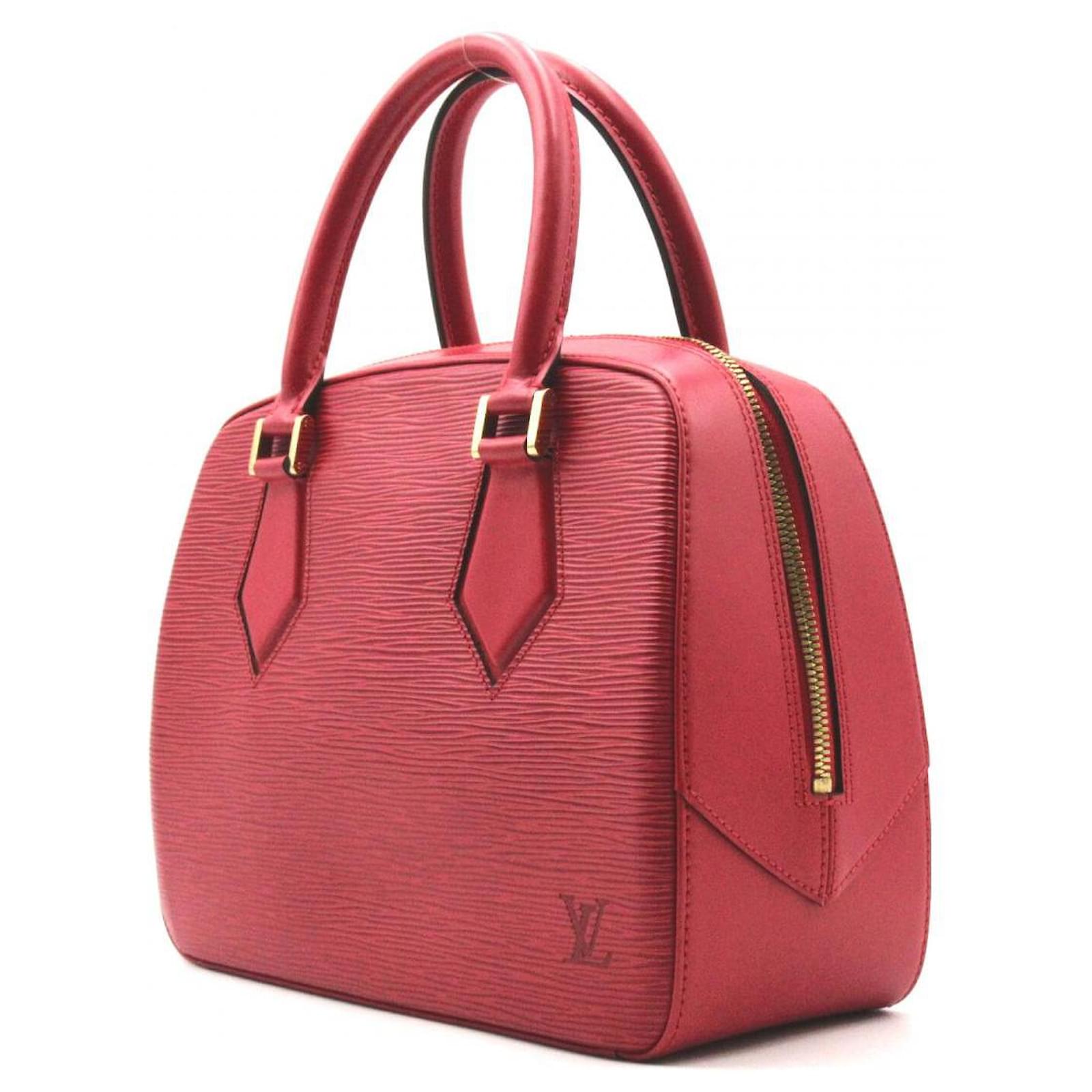 Louis Vuitton Sablon Rot Kalbähnliches Kalb ref.605742 - Joli Closet