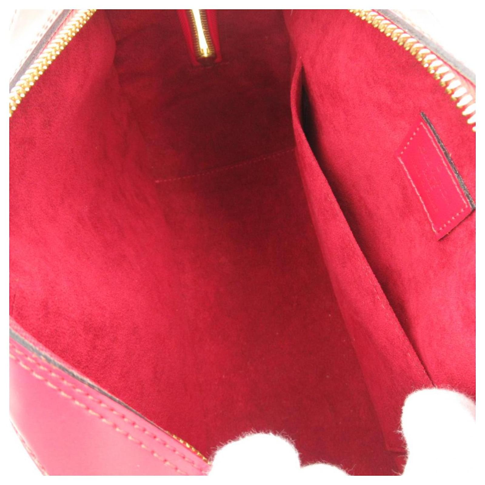 Louis Vuitton Sablon Rot Kalbähnliches Kalb ref.605742 - Joli Closet