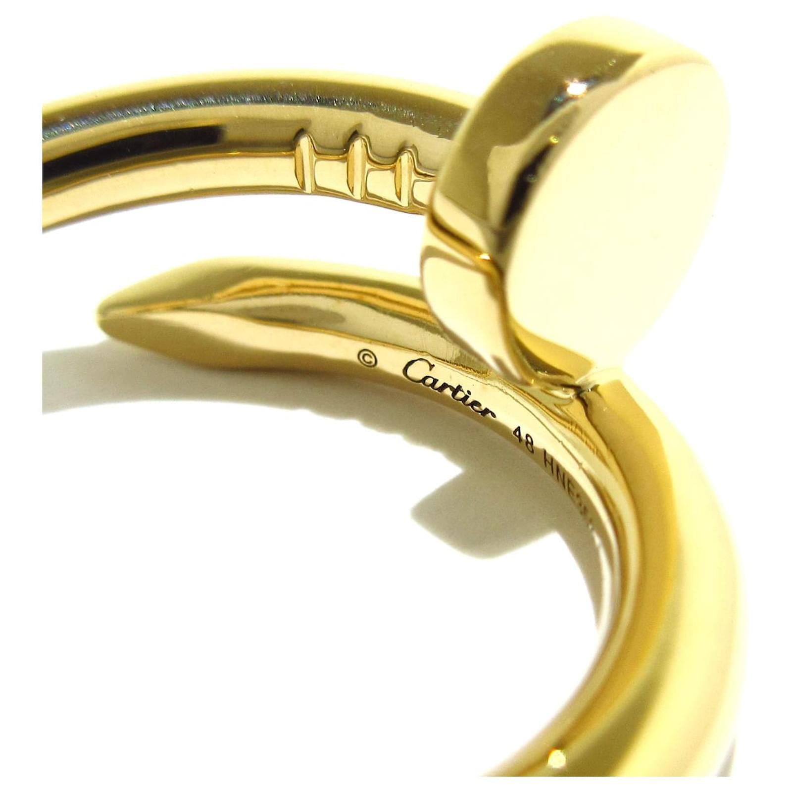 Cartier Juste un clou Or jaune Doré ref.609013 - Joli Closet