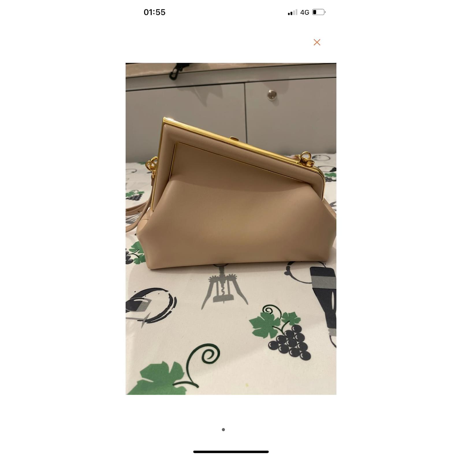 Fendi first Beige Leather ref.613760 - Joli Closet