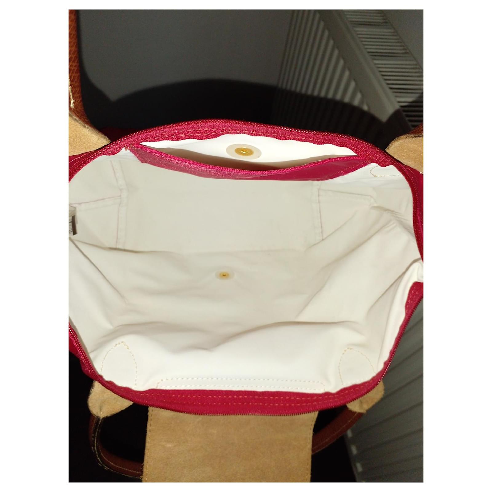 Pliage Longchamp Folding small Pink Cloth ref.613728 - Joli Closet