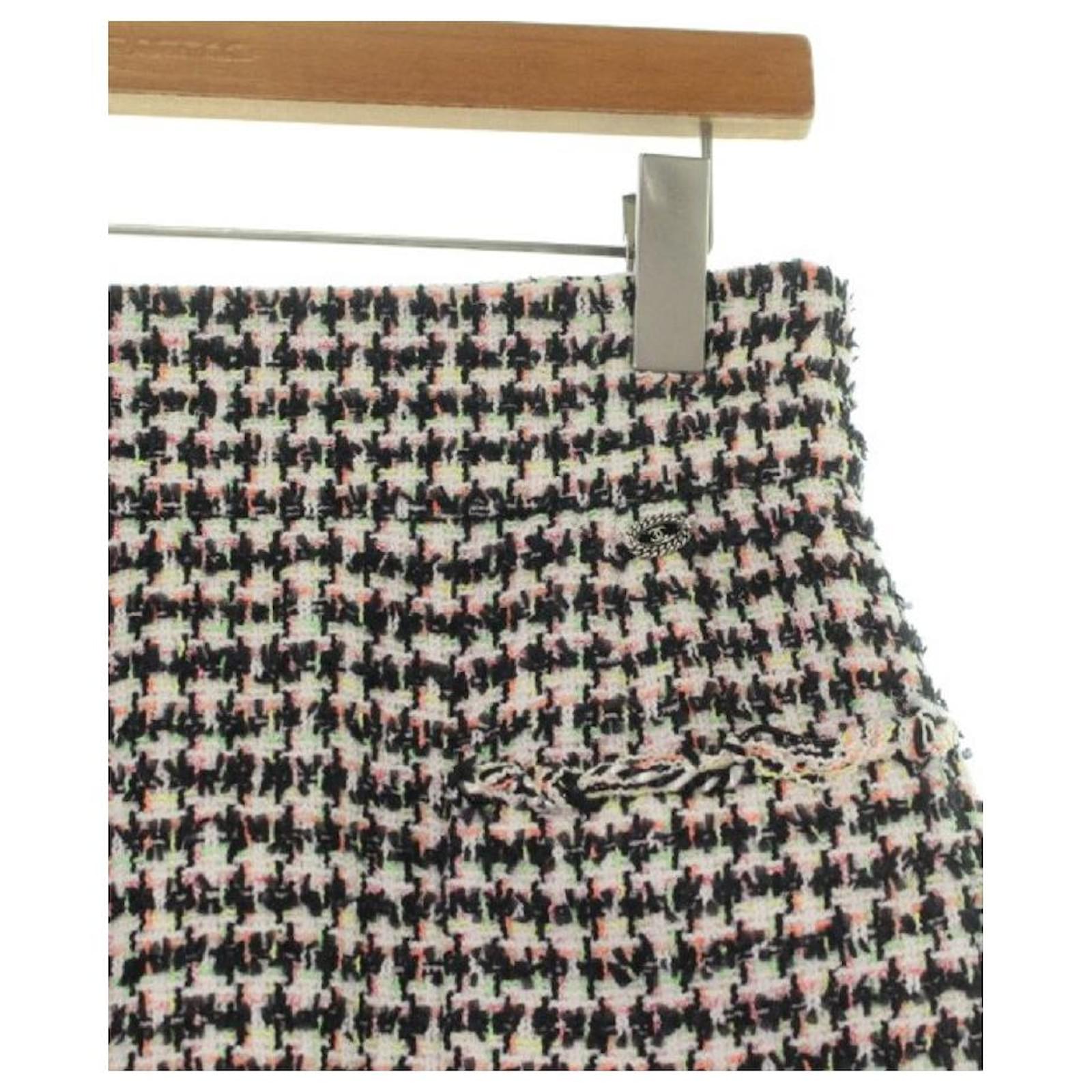 CHANEL Jupe mi-longue Chanel Femme Soie Coton Cachemire Polyester Nylon ...