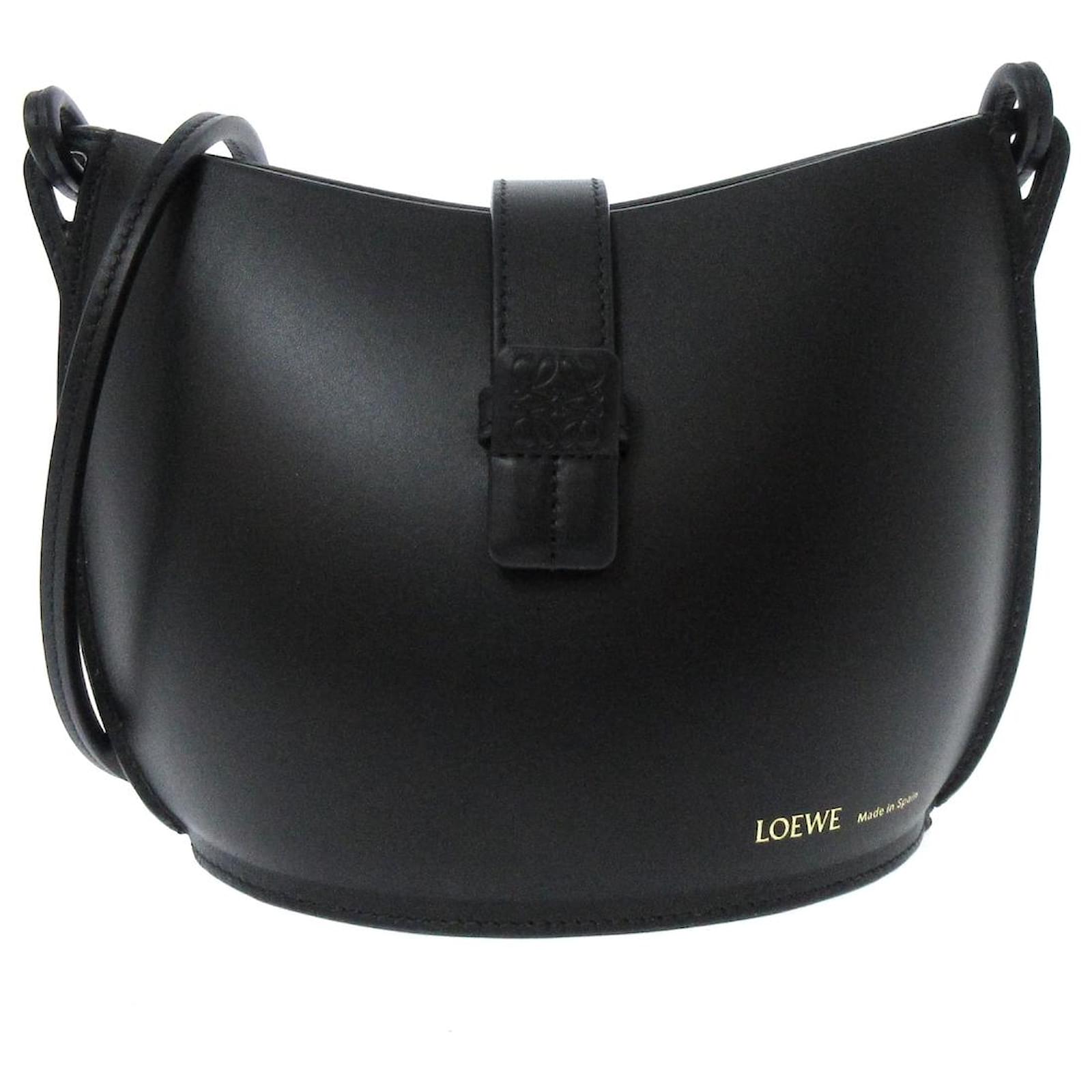 Loewe Black Leather ref.616764 - Joli Closet