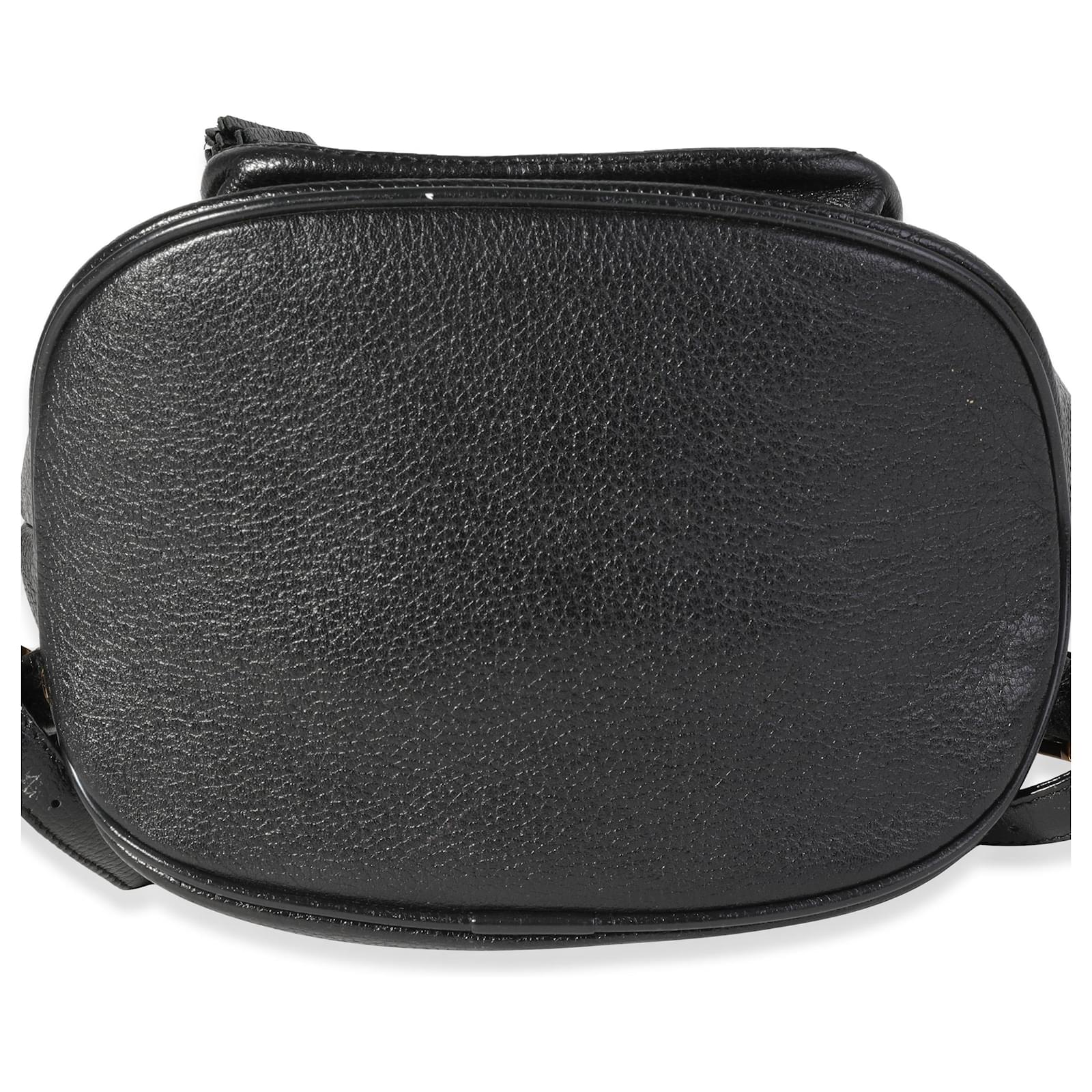 Mcm Vintage Black Leather Backpack ref.617682 - Joli Closet