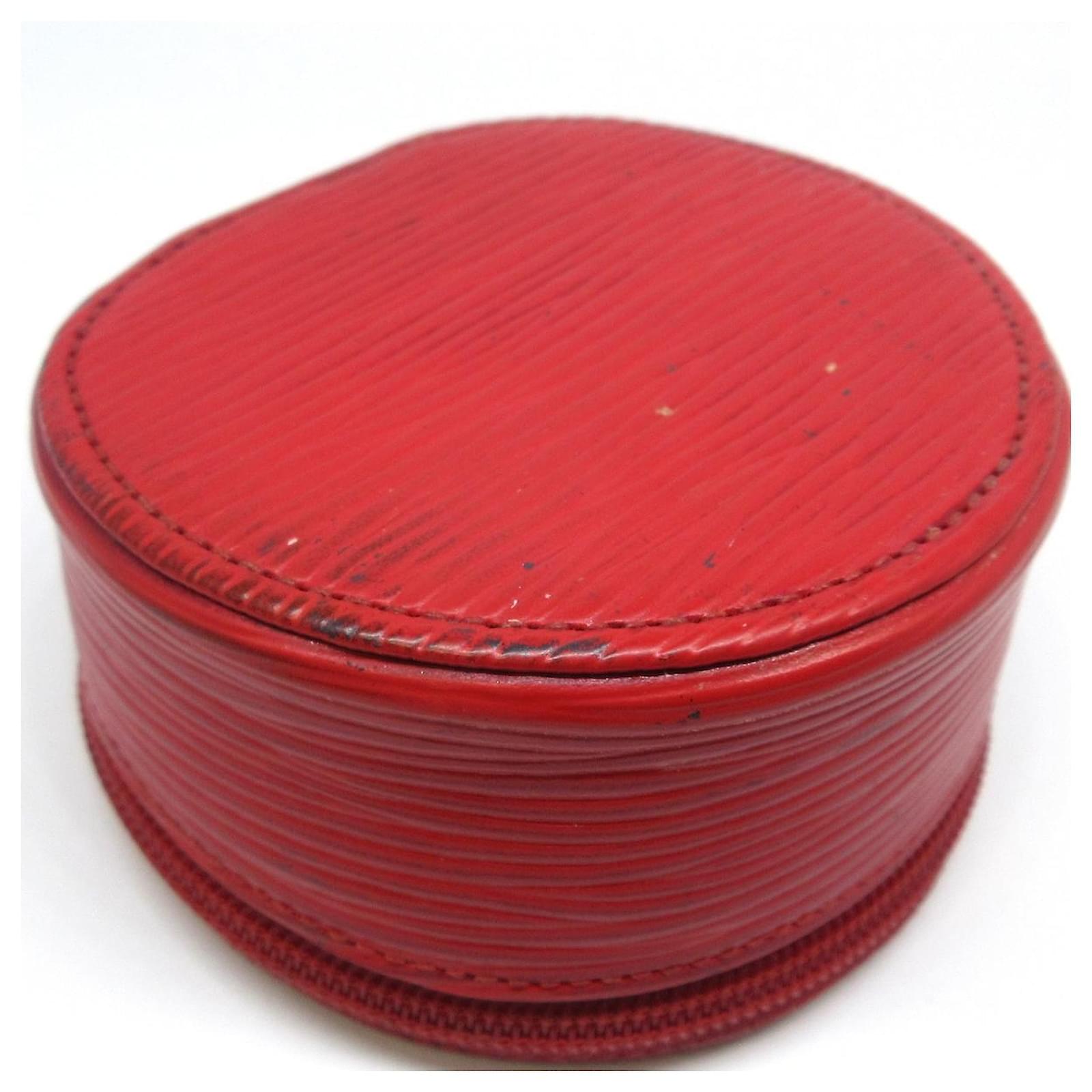 Louis Vuitton Ecrin Red Leather ref.617699 - Joli Closet
