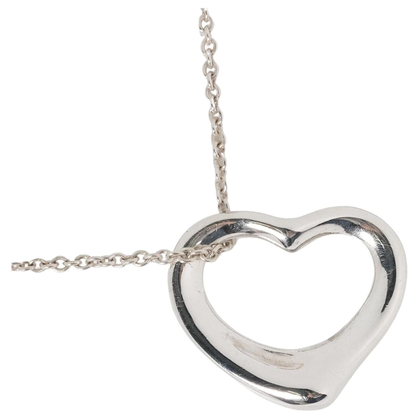 TIFFANY & CO. Open Heart Silvery Silver ref.619532 - Joli Closet