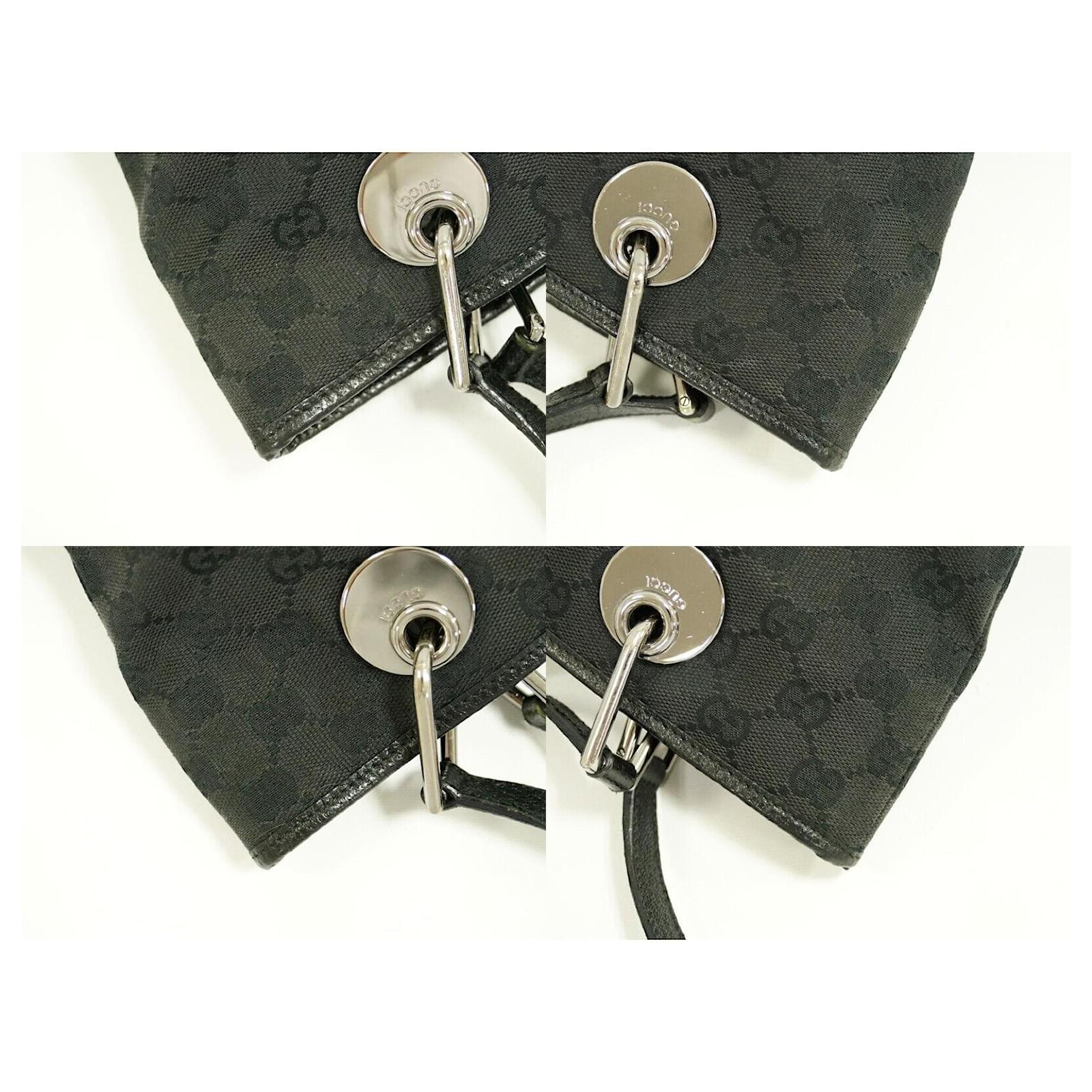 Gucci Guccissima Black Cloth ref.619690 - Joli Closet